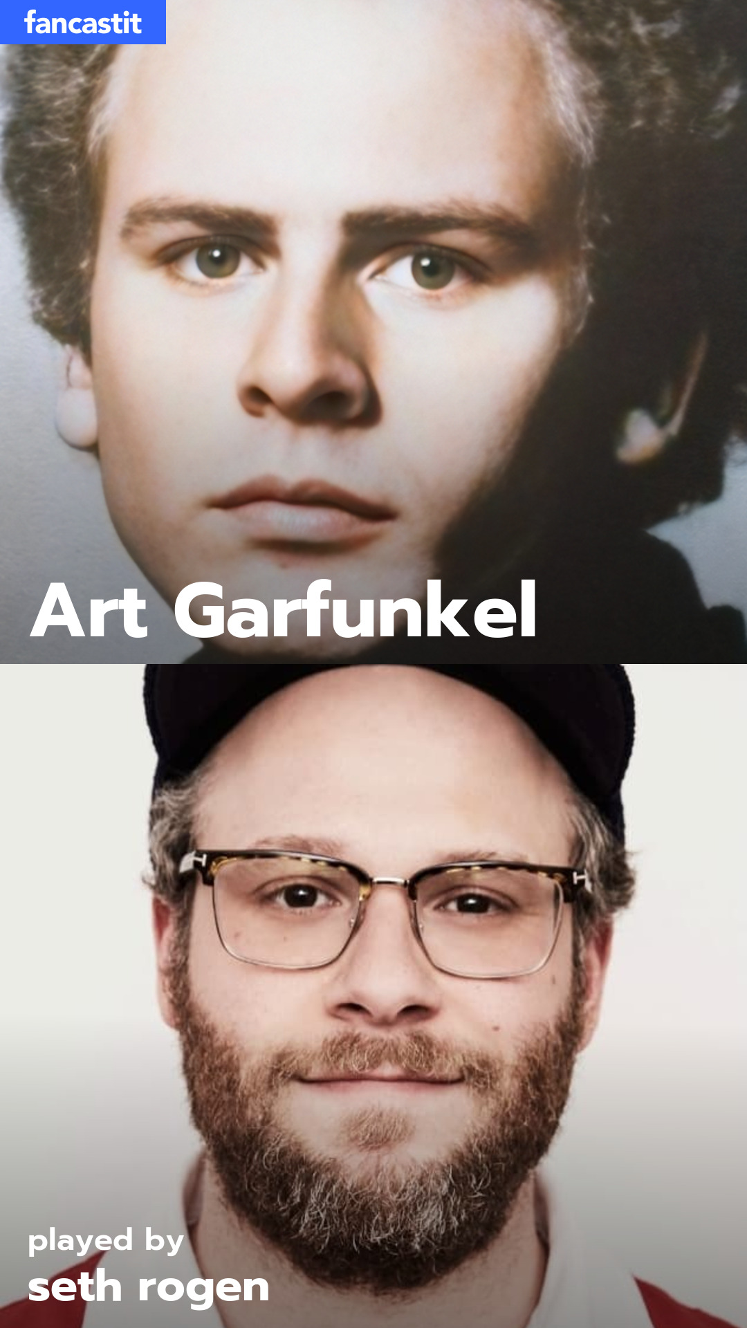 Art Garfunkel in Simon & Garfunkel Biopic | FanCastIt