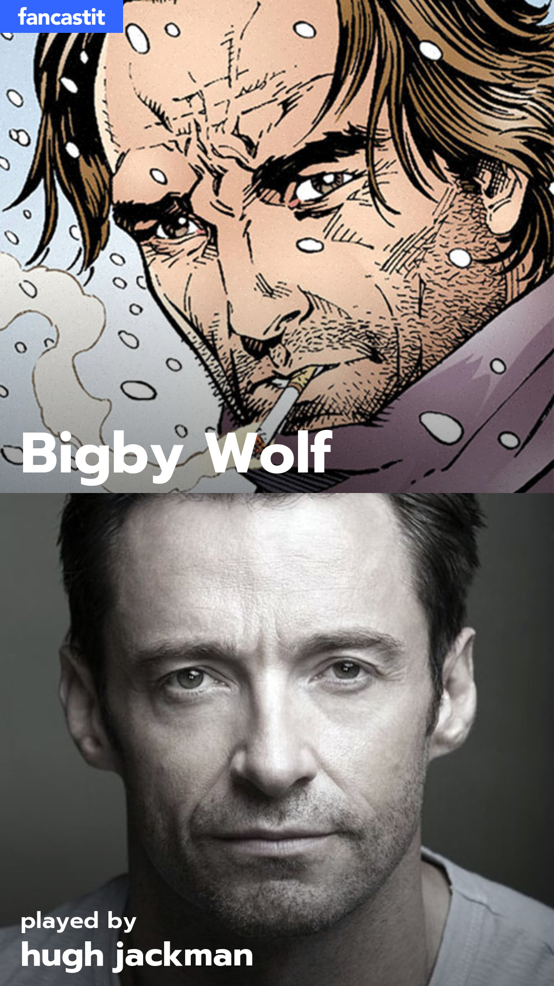 Bigby Wolf in Fables by Bill Willingham | FanCastIt