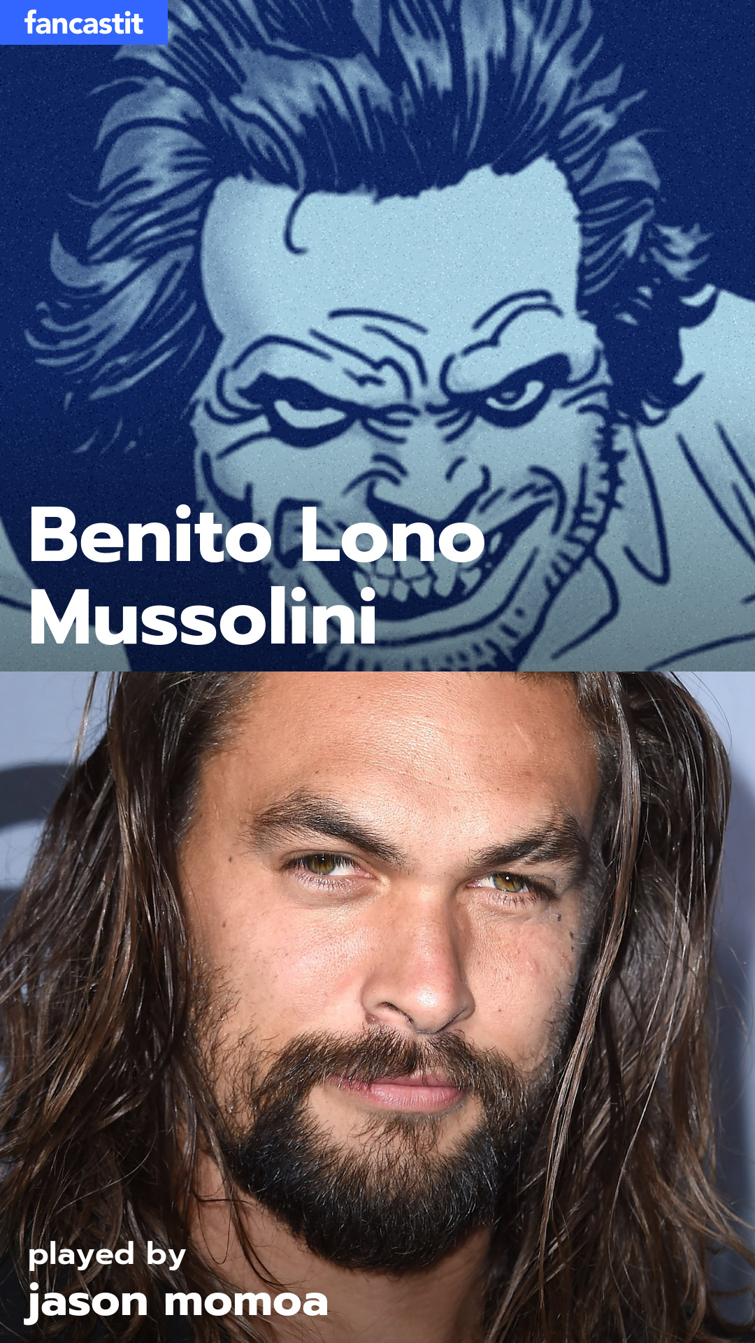 Benito Lono Mussolini in 100 Bullets | FanCastIt