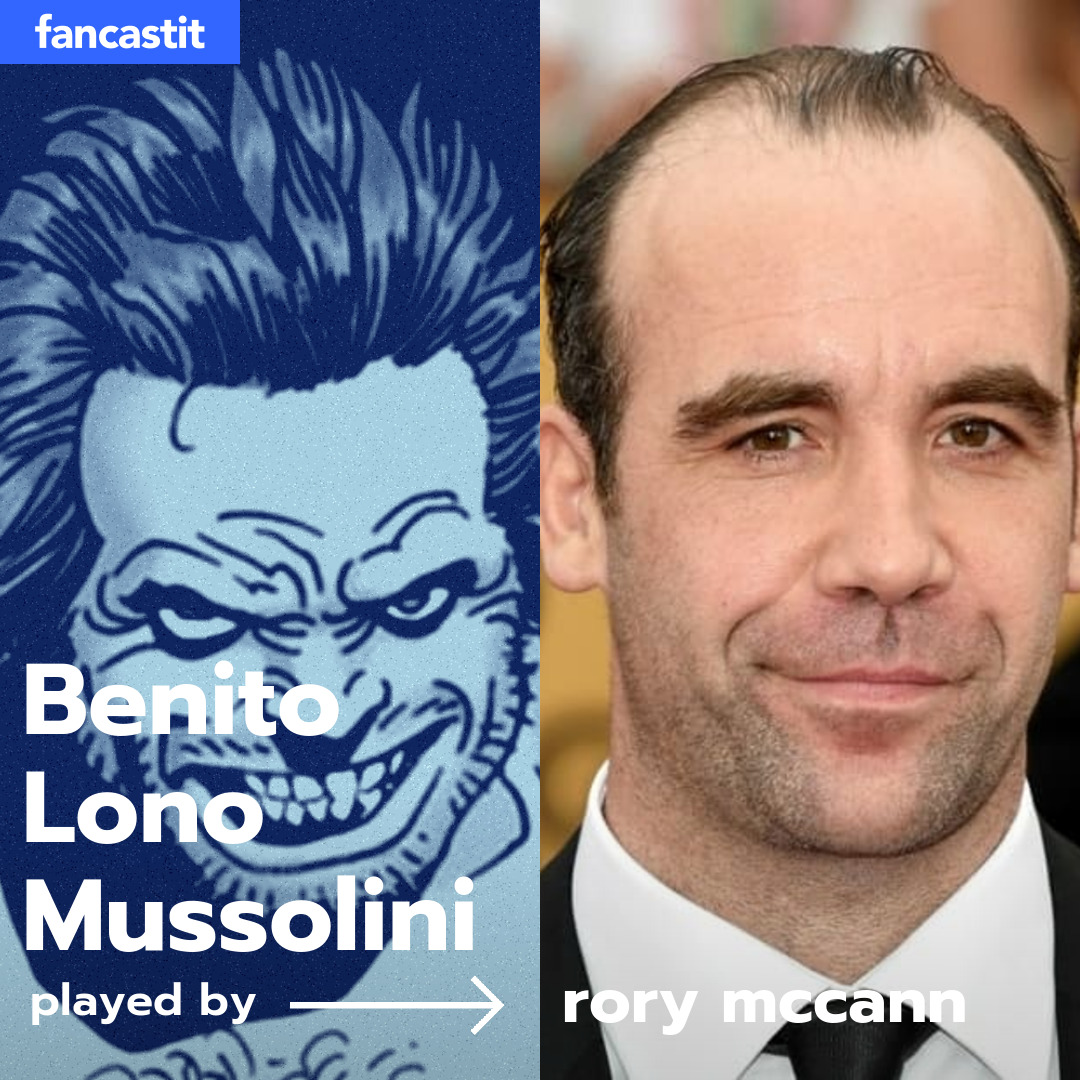 Benito Lono Mussolini in 100 Bullets | FanCastIt