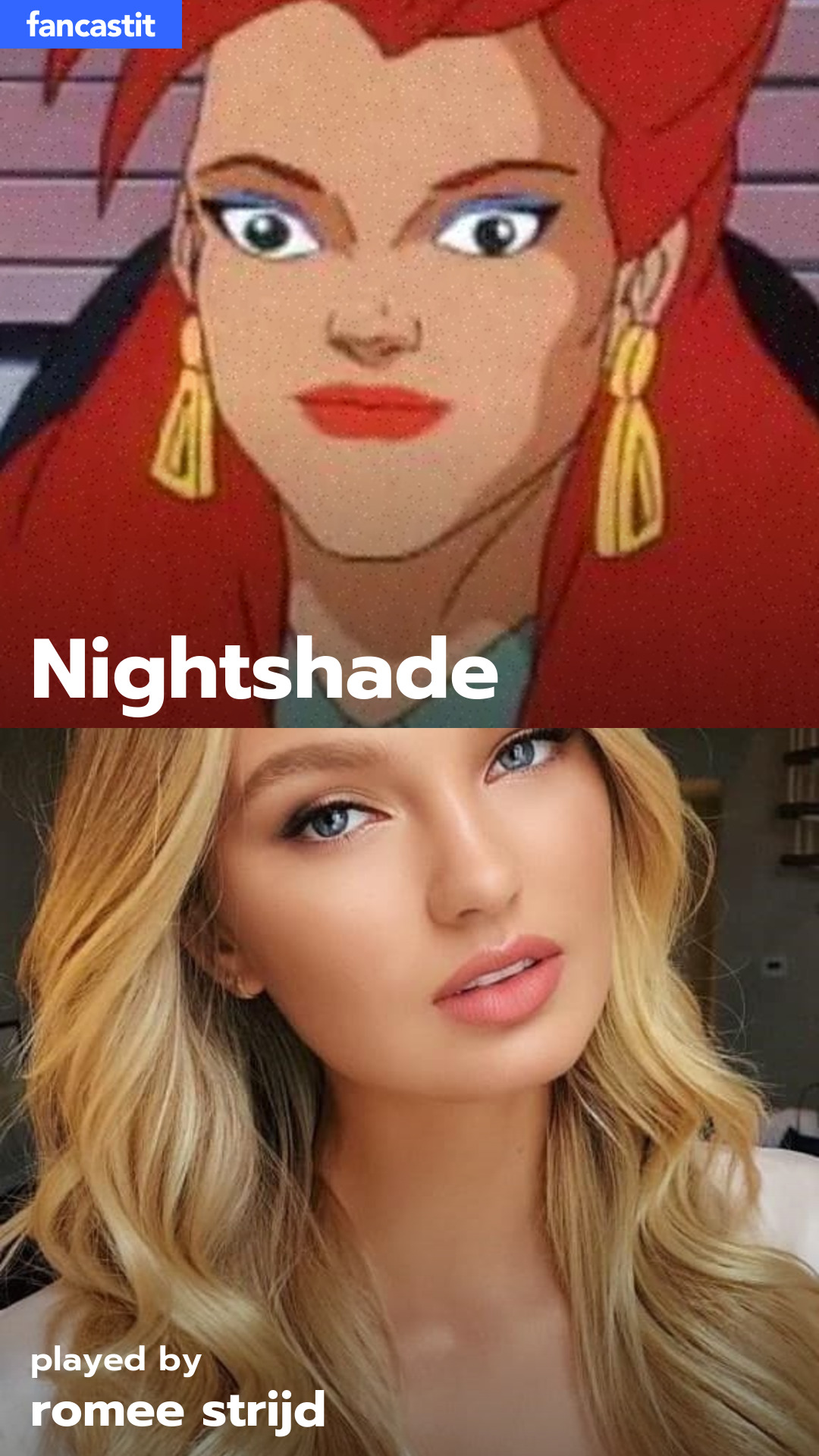Nightshade in C.O.P.S. Movie | FanCastIt