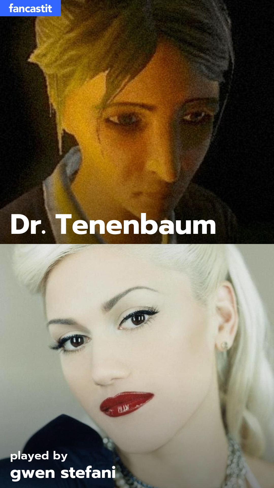 Dr. Tenenbaum in Bio-Shock Movie | FanCastIt