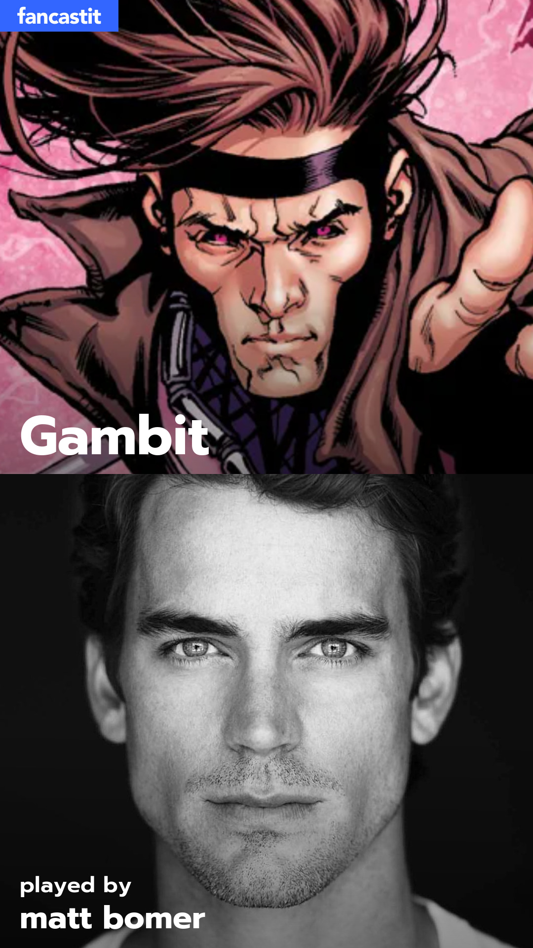Gambit in Gambit Unproduced | FanCastIt