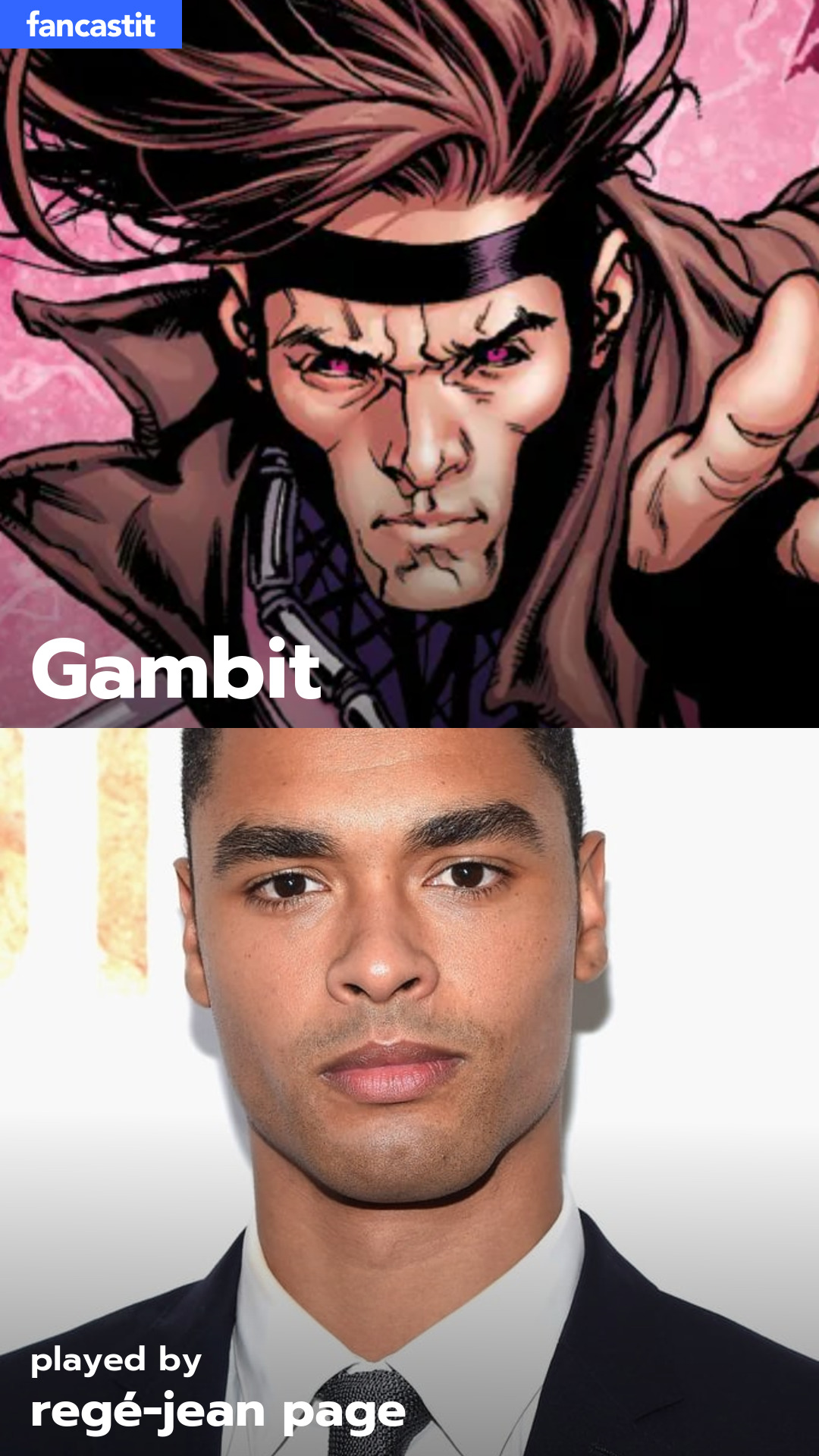 Gambit in Gambit Unproduced | FanCastIt