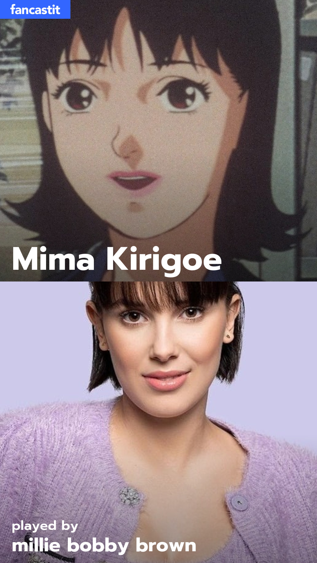 Mima Kirigoe in Perfect Blue Live-Action | FanCastIt