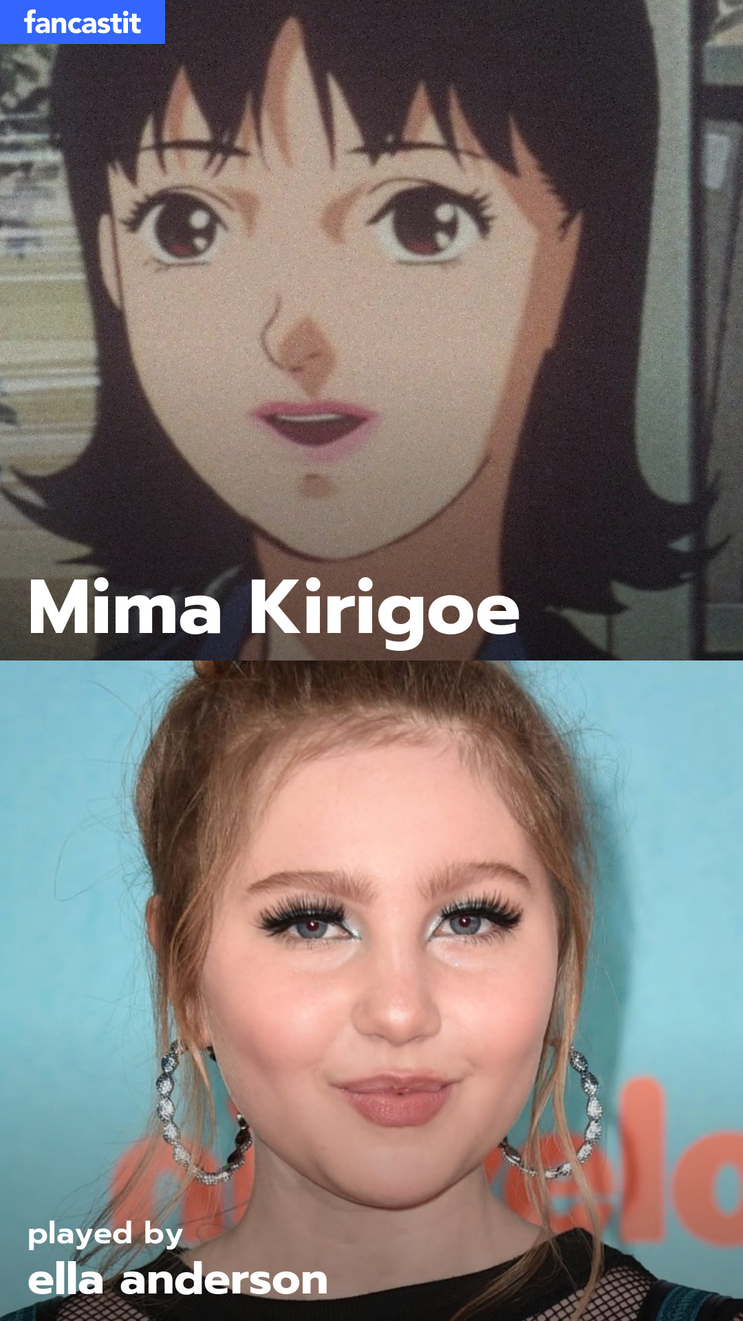 Mima Kirigoe in Perfect Blue Live-Action | FanCastIt