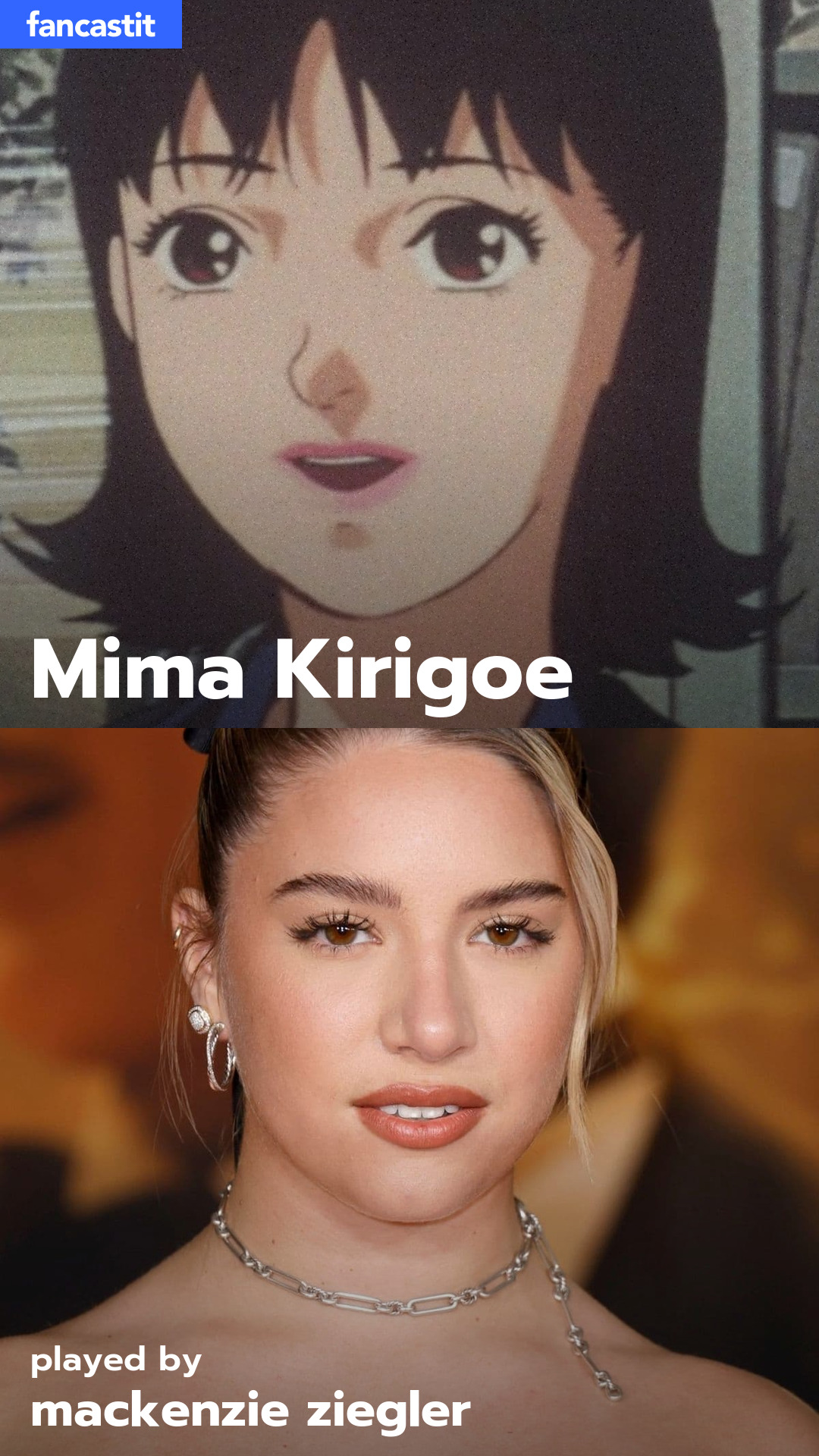 Mima Kirigoe in Perfect Blue Live-Action | FanCastIt