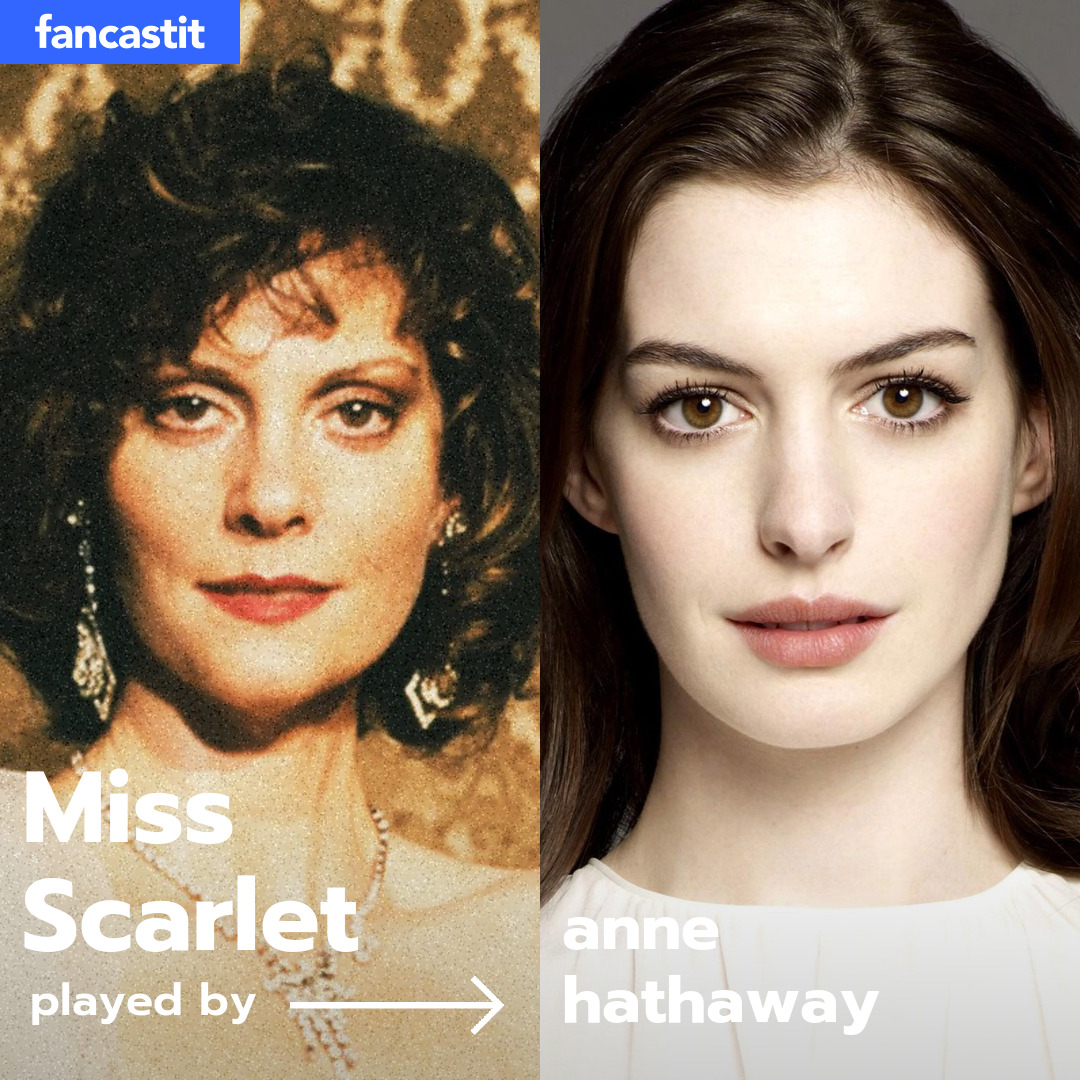 Miss Scarlet In Clue Remake Fancastit