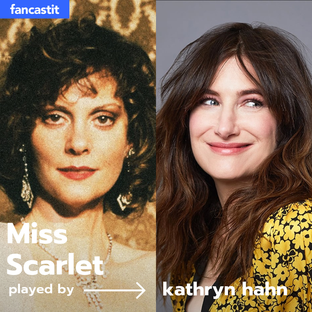 Miss Scarlet in Clue Remake | FanCastIt