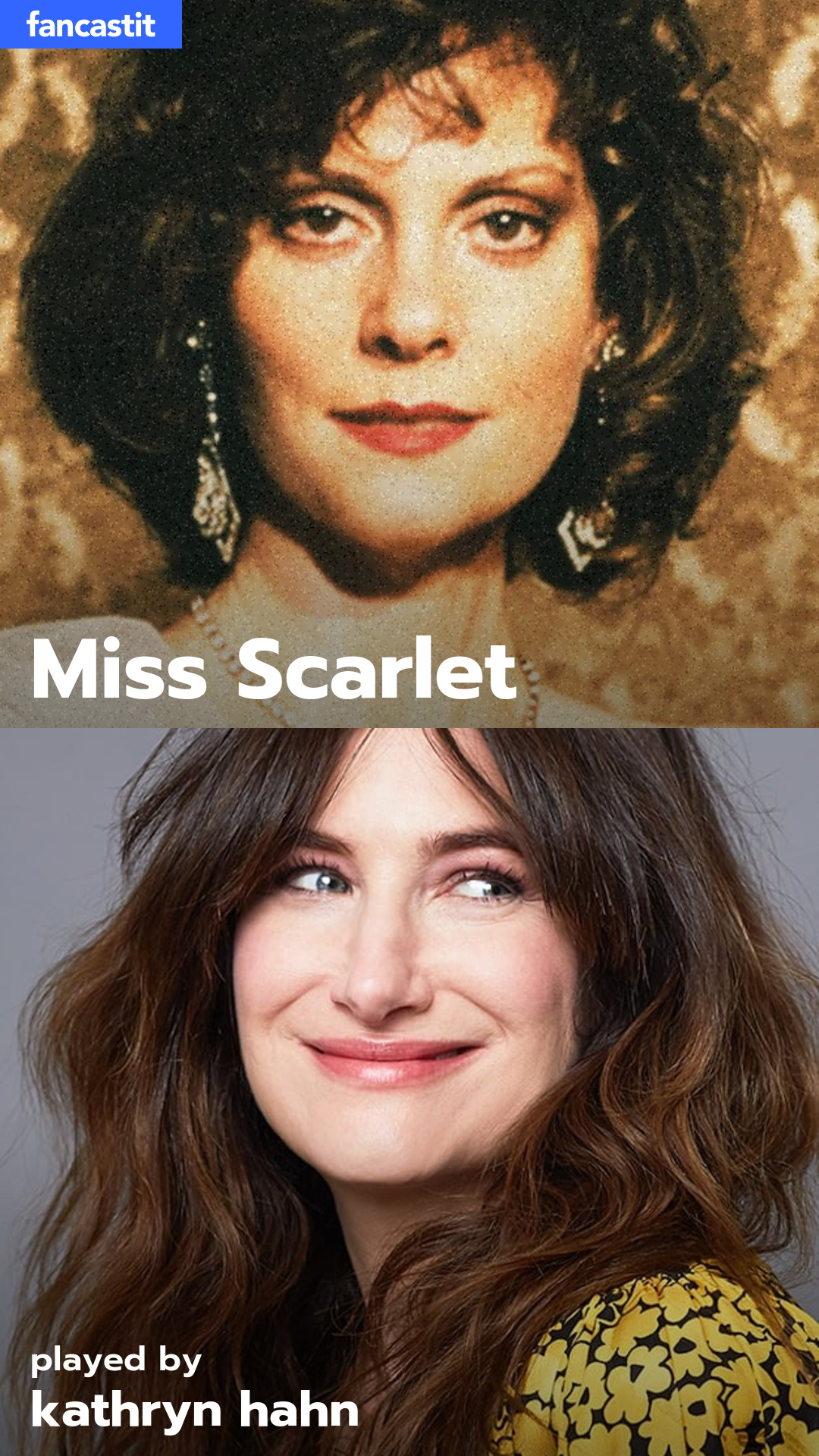 Miss Scarlet in Clue Remake | FanCastIt