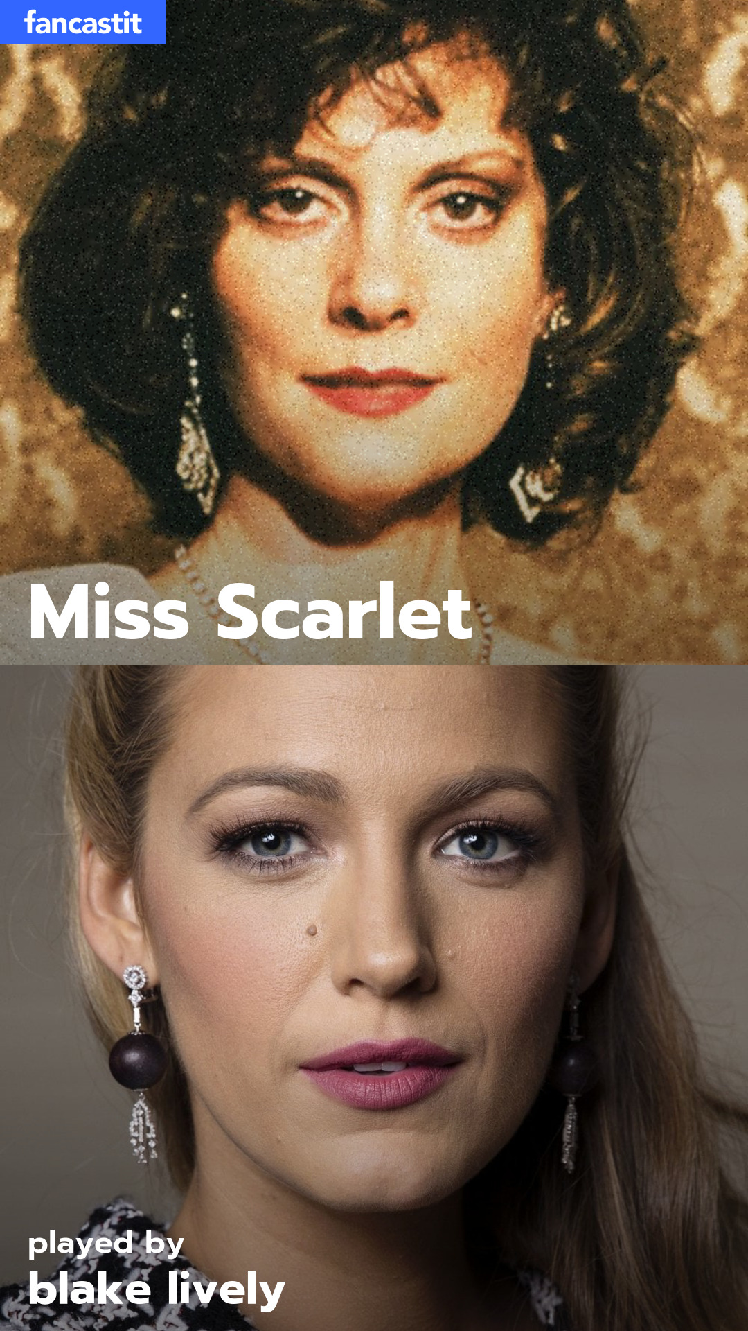 Miss Scarlet In Clue Remake Fancastit