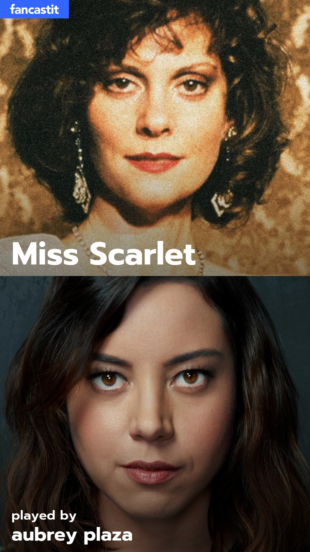 Miss Scarlet In Clue Remake Fancastit