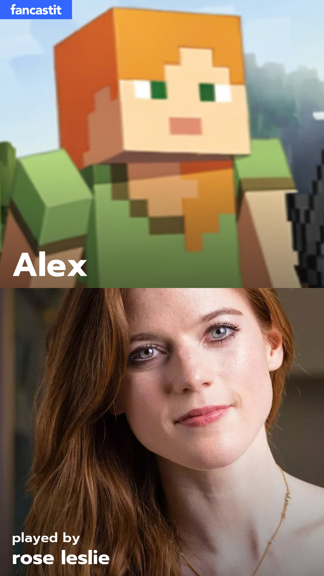 Alex in Minecraft Live Action Movie | FanCastIt