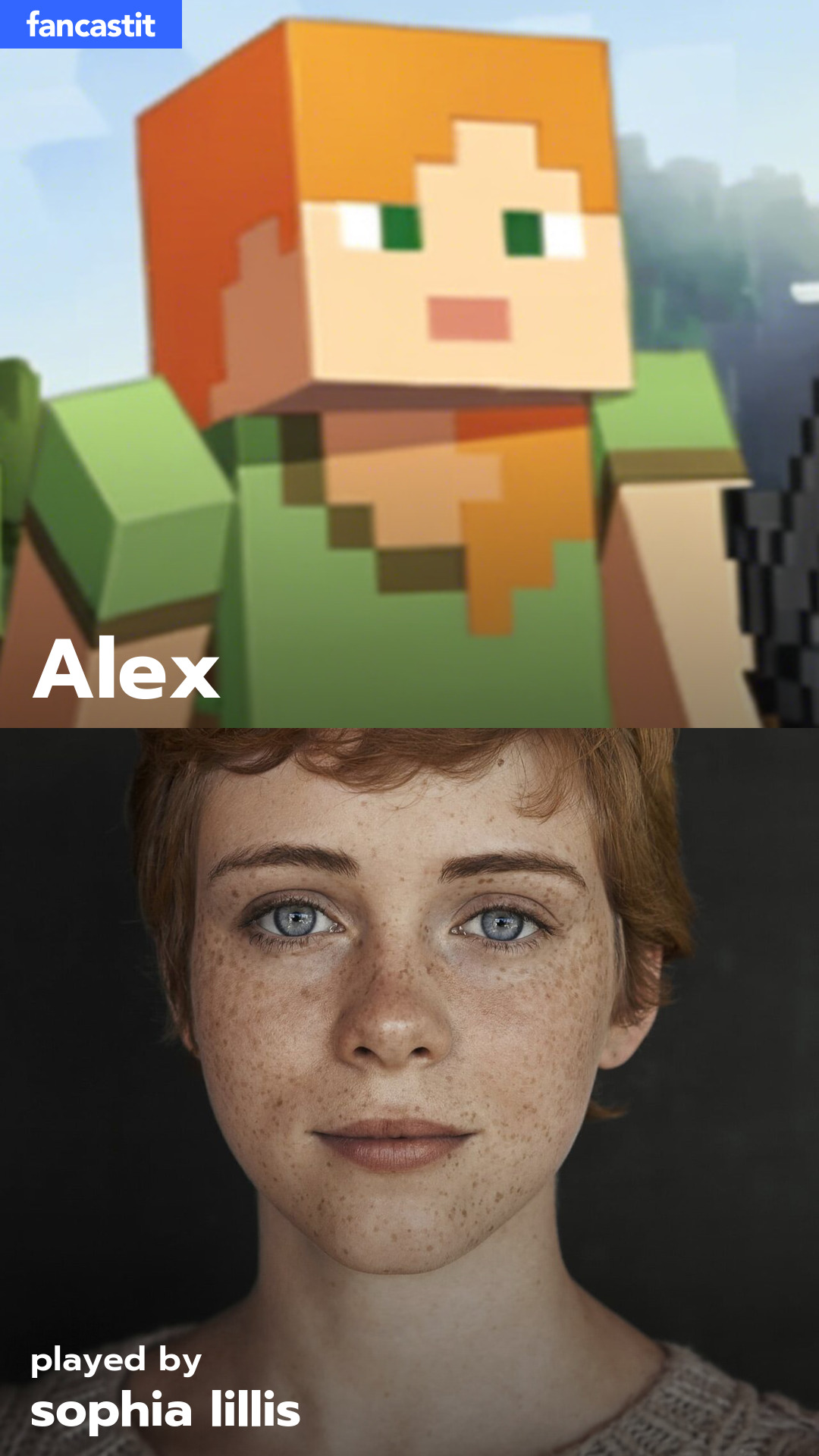 Alex in Minecraft Live Action Movie | FanCastIt