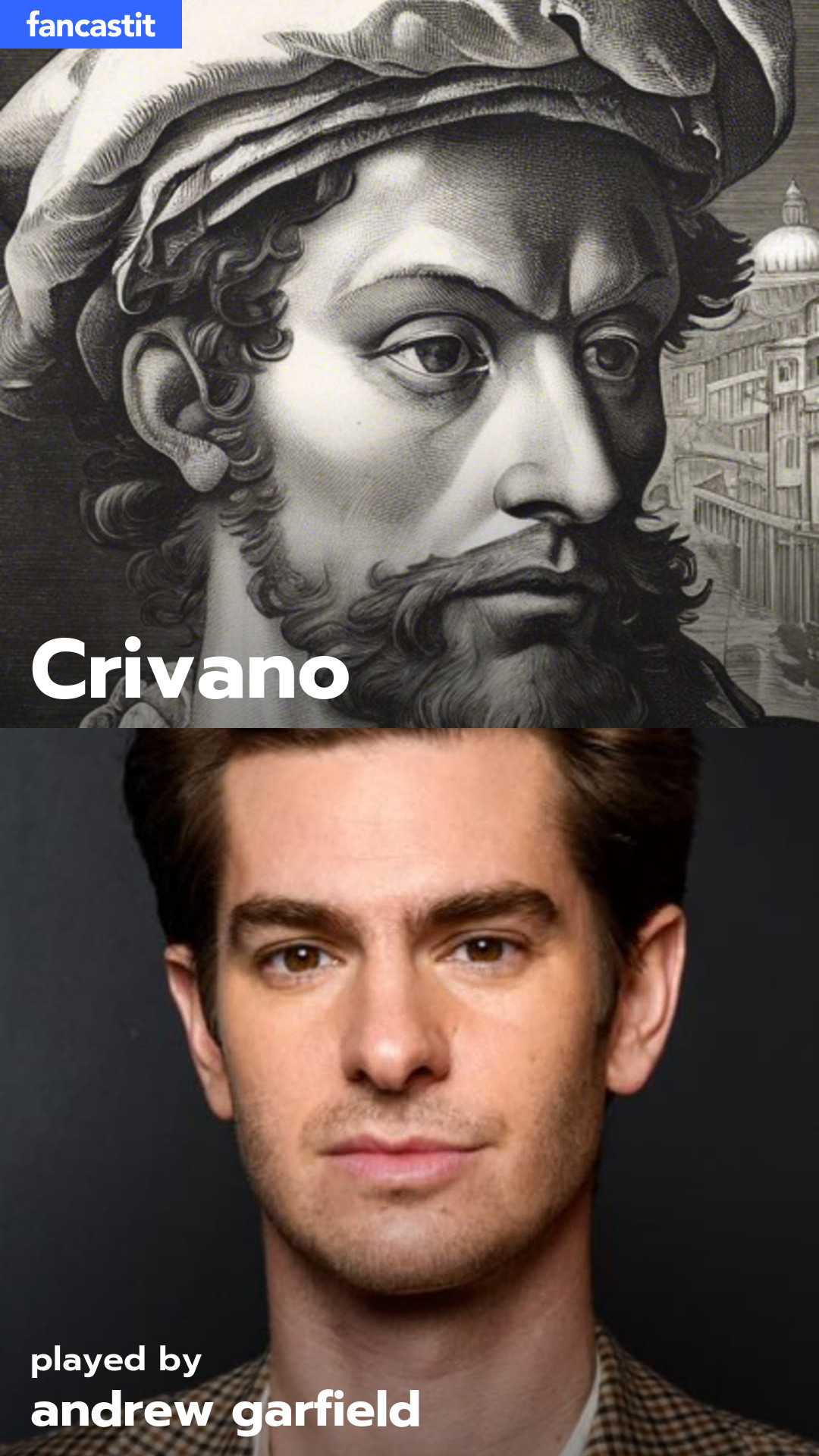 Crivano in The Mirror Thief | FanCastIt