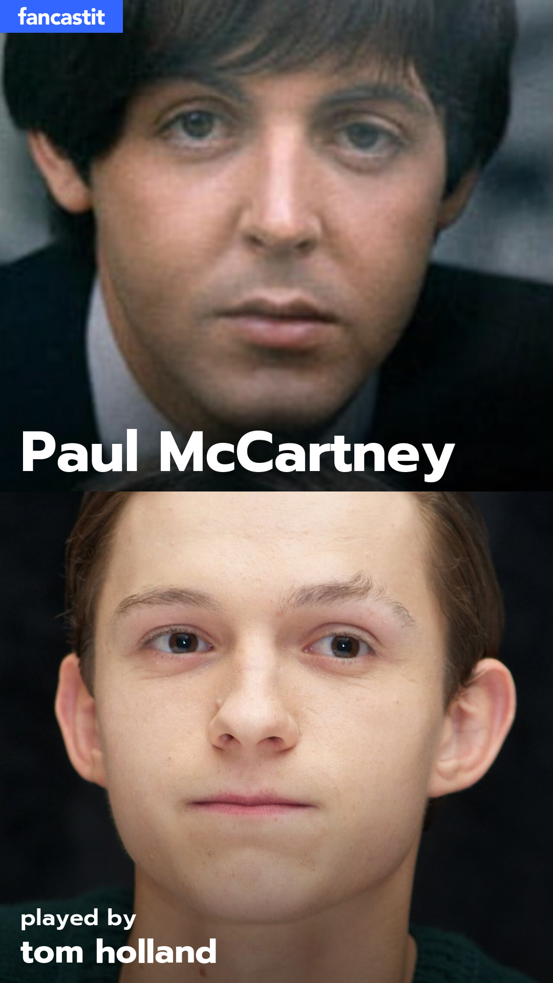 Paul McCartney in Beatles Biopics by Sam Mendes | FanCastIt