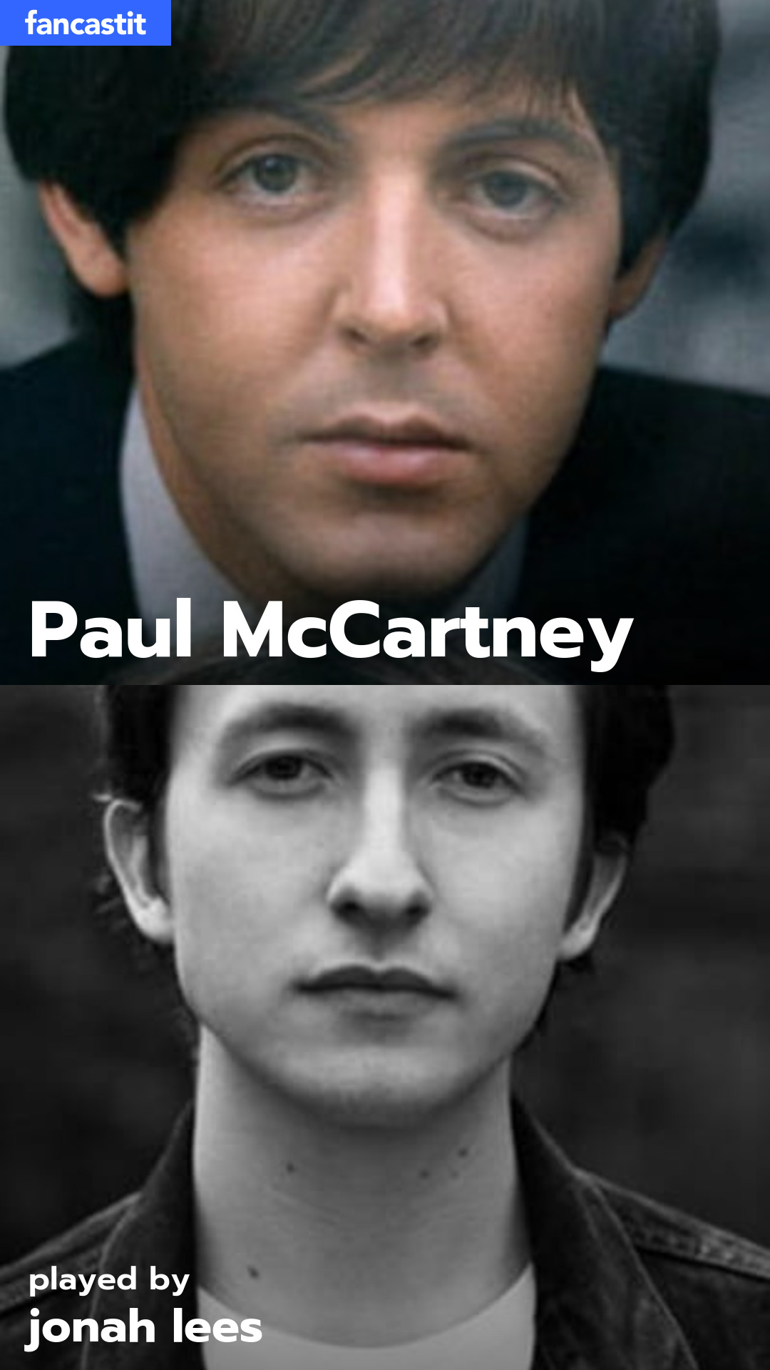 Paul McCartney in Beatles Biopics by Sam Mendes | FanCastIt