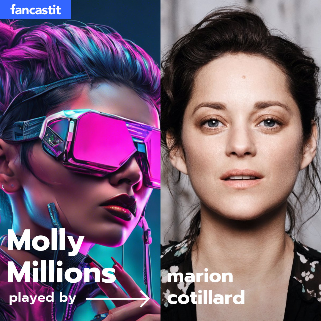 Molly Millions in Neuromancer | FanCastIt