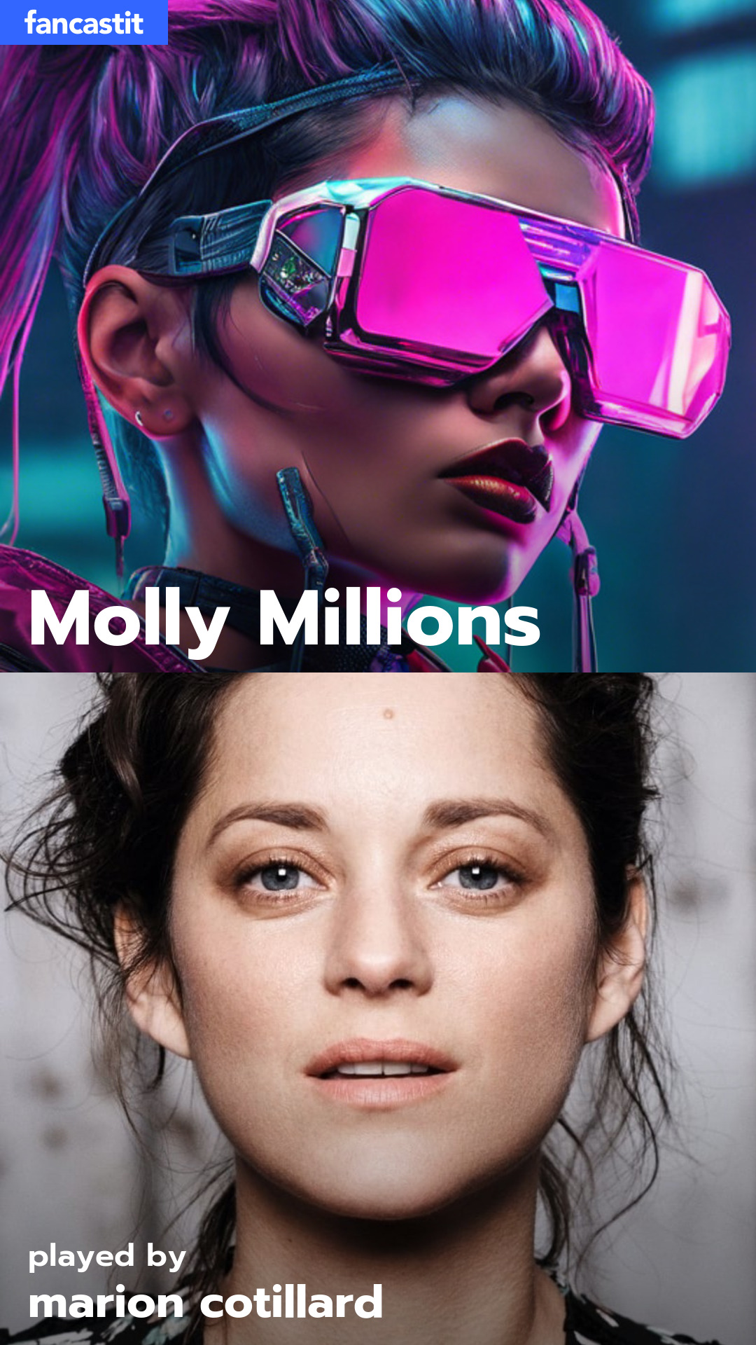Molly Millions in Neuromancer | FanCastIt