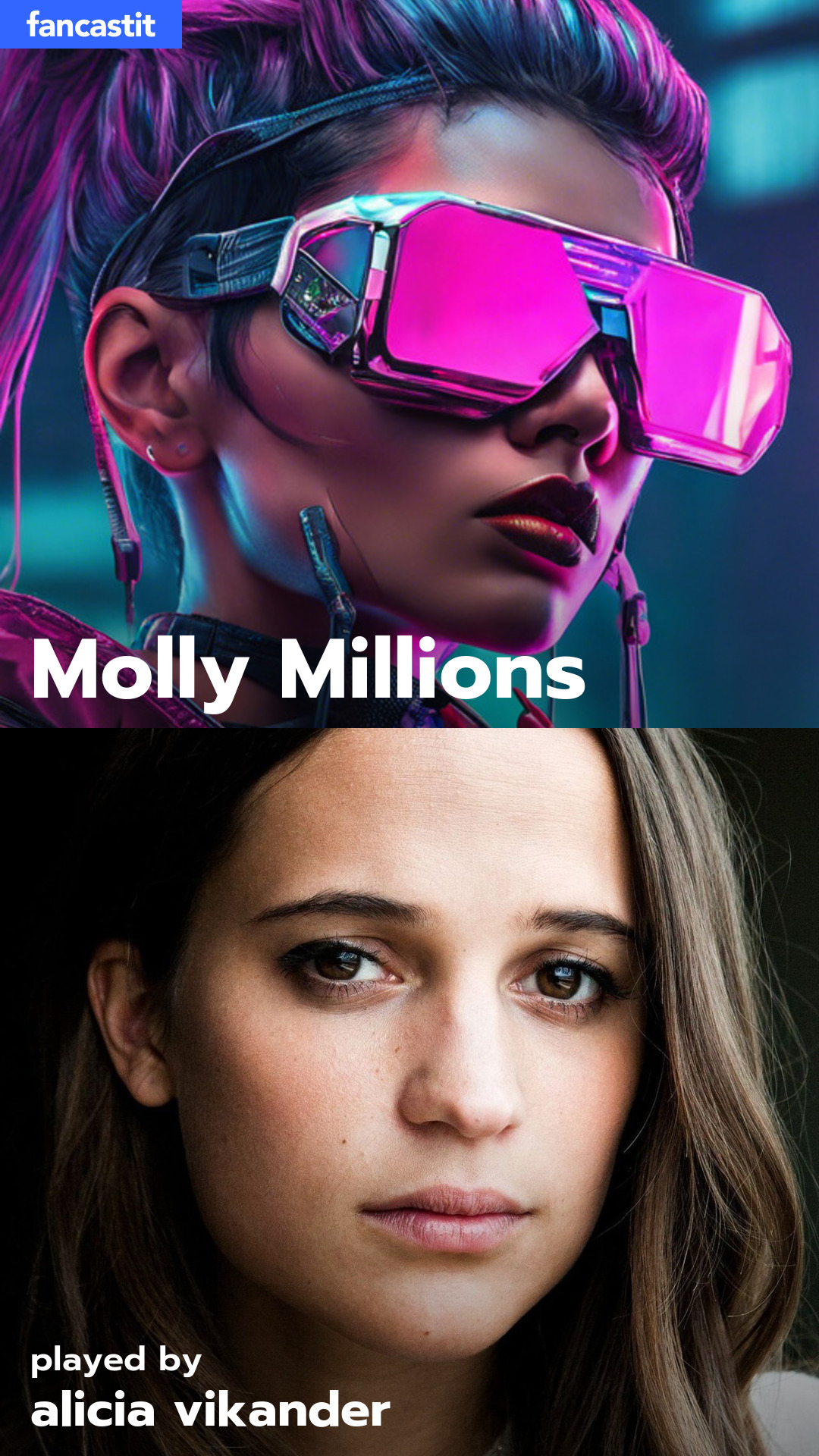 Molly Millions in Neuromancer | FanCastIt