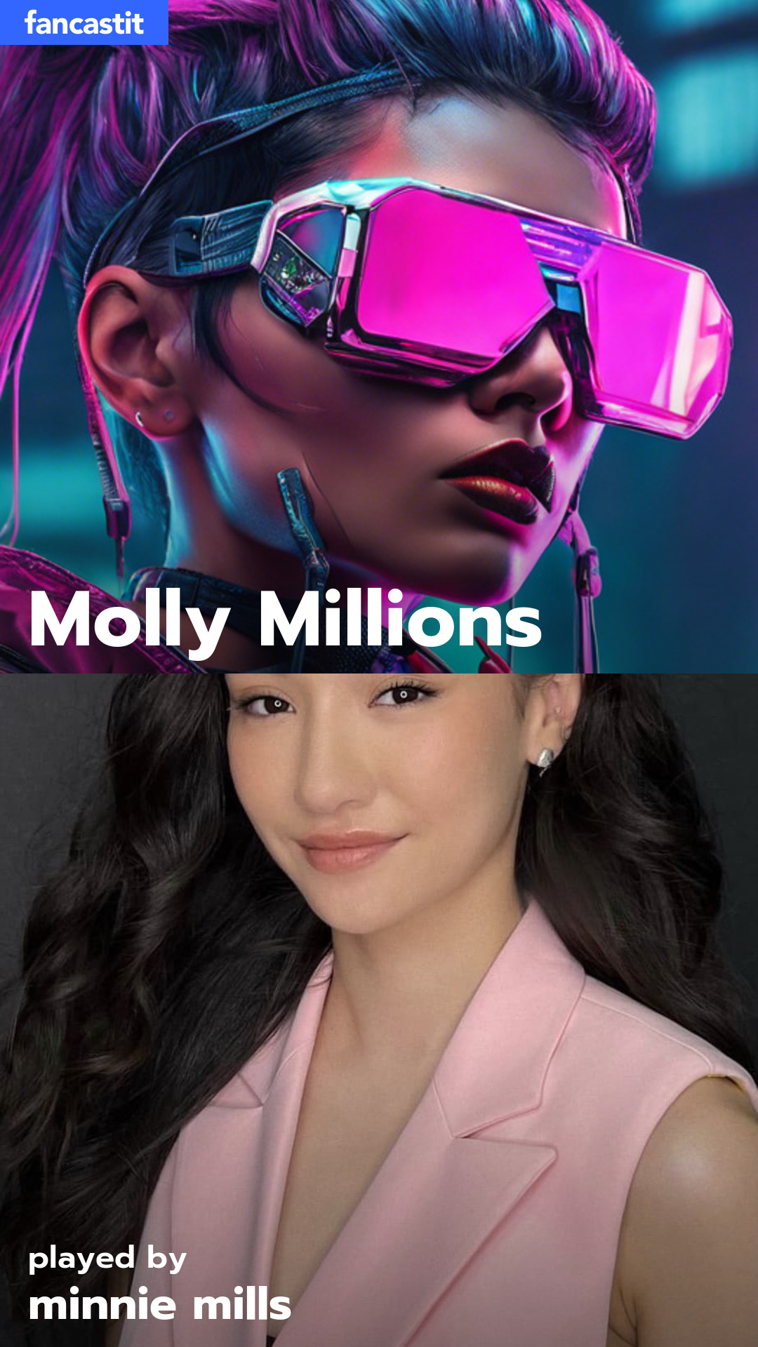 Molly Millions in Neuromancer | FanCastIt
