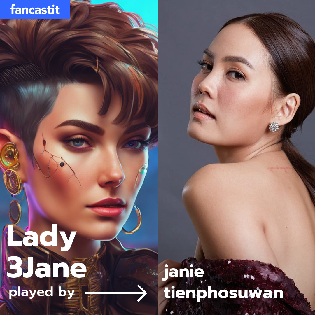 Lady 3Jane in Neuromancer | FanCastIt