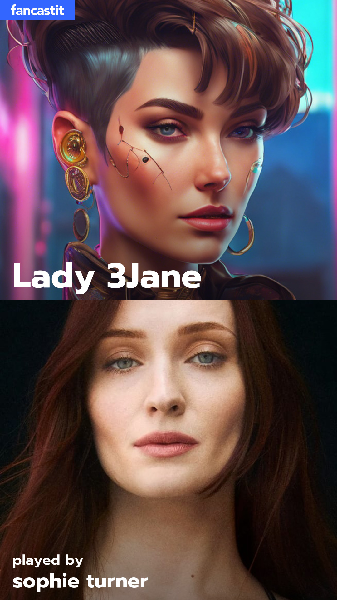 Lady 3Jane in Neuromancer | FanCastIt