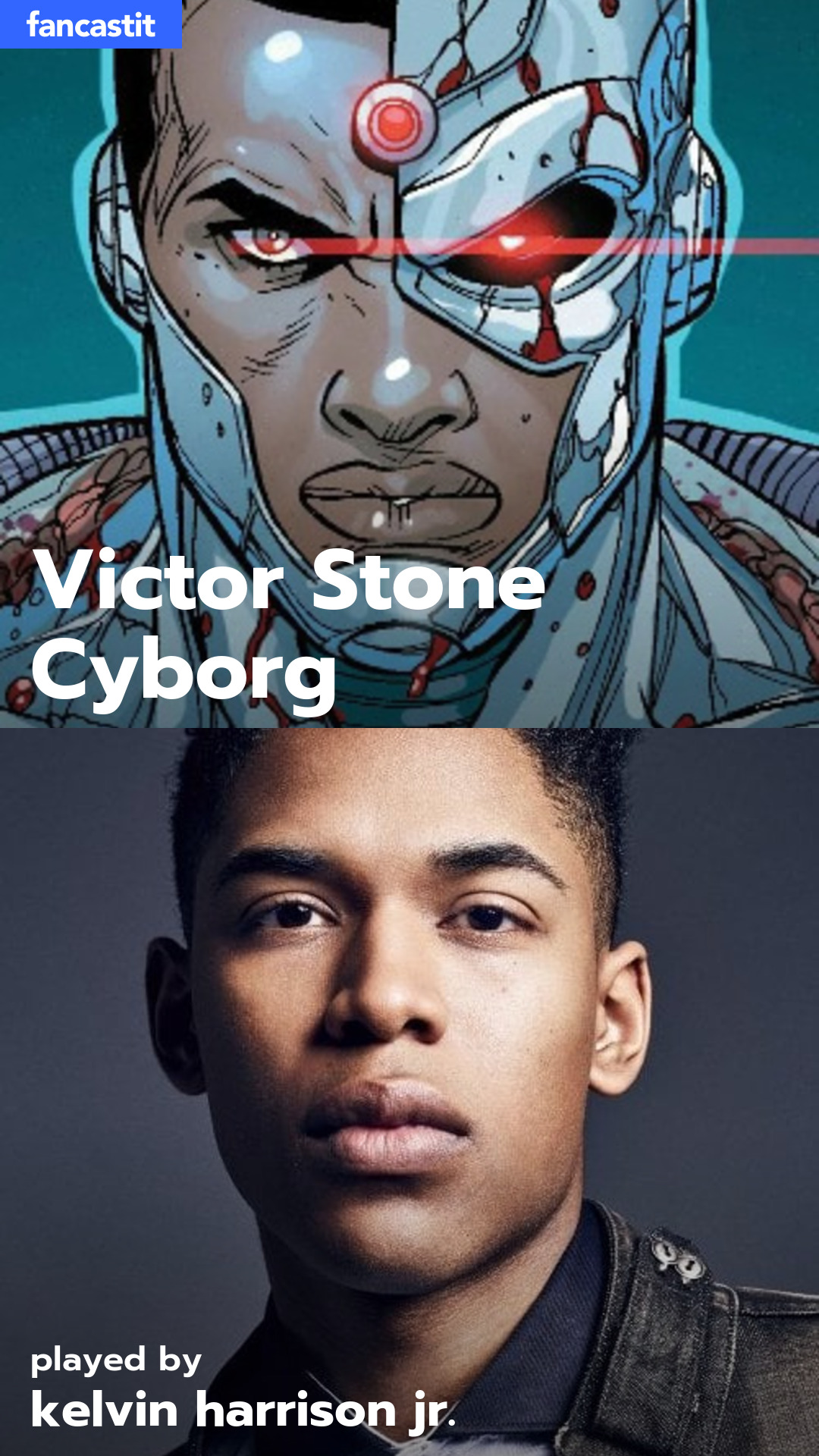 Victor Stone Cyborg in Teen Titans Live-Action Movie | FanCastIt