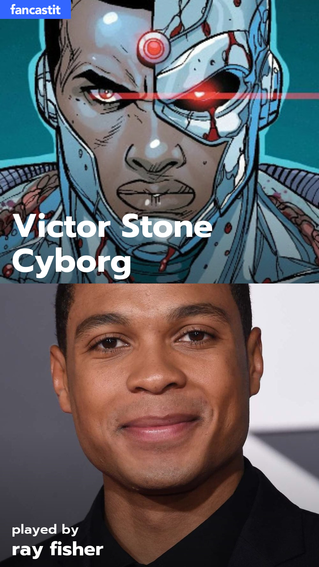 Victor Stone Cyborg in Teen Titans Live-Action Movie | FanCastIt