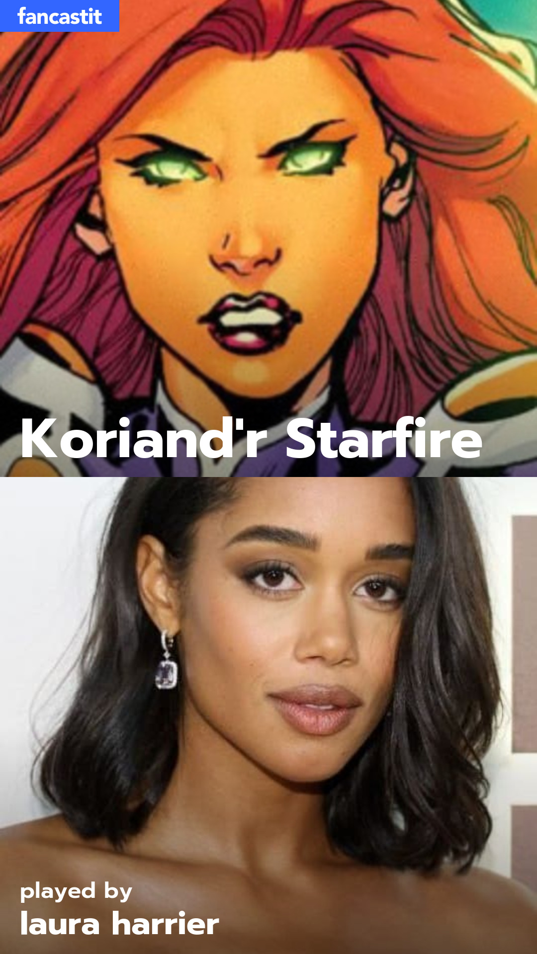Koriand'r Starfire in Teen Titans Live-Action Movie | FanCastIt