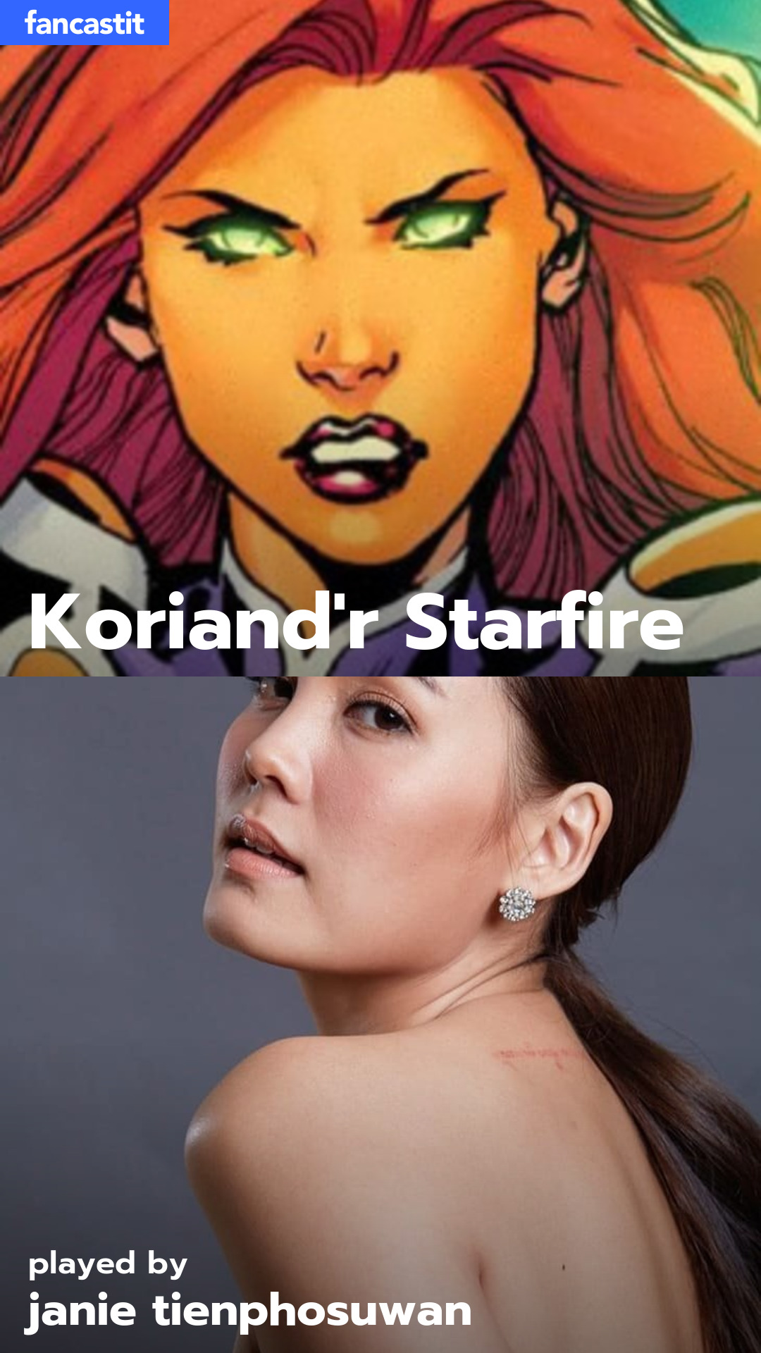 Koriand'r Starfire in Teen Titans Live-Action Movie | FanCastIt