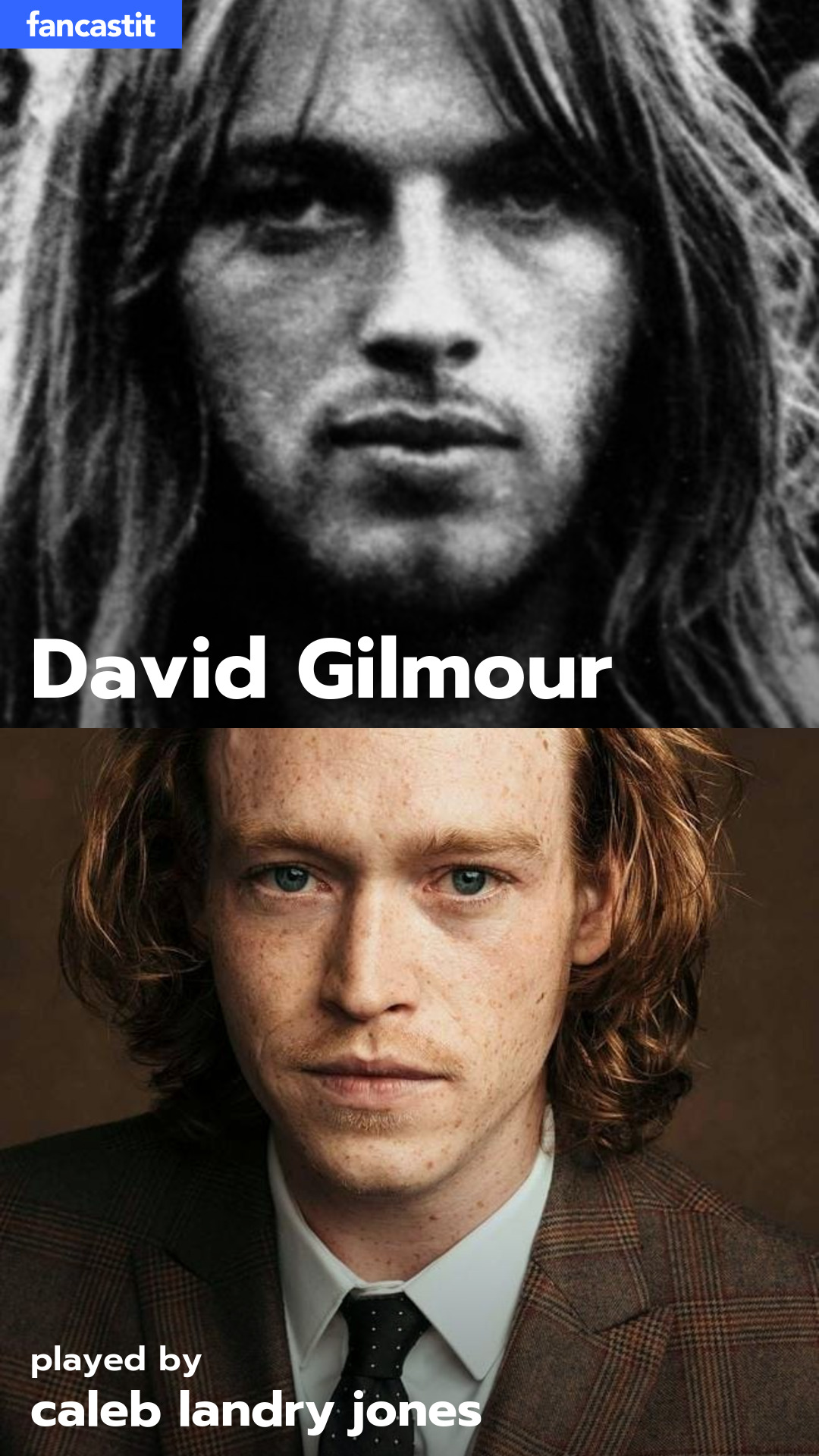 David Gilmour in Pink Floyd Biopic | FanCastIt