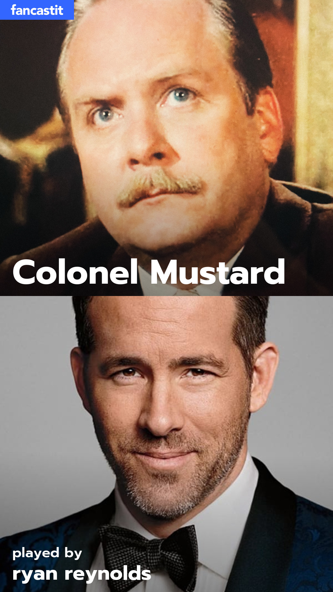 Colonel Mustard in Clue Remake | FanCastIt