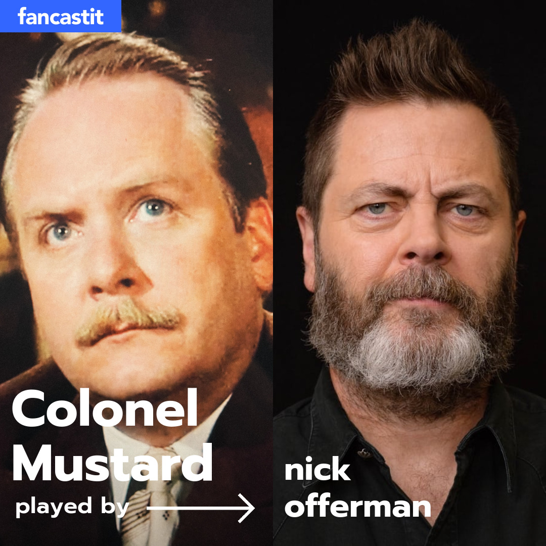 Colonel Mustard in Clue Remake | FanCastIt