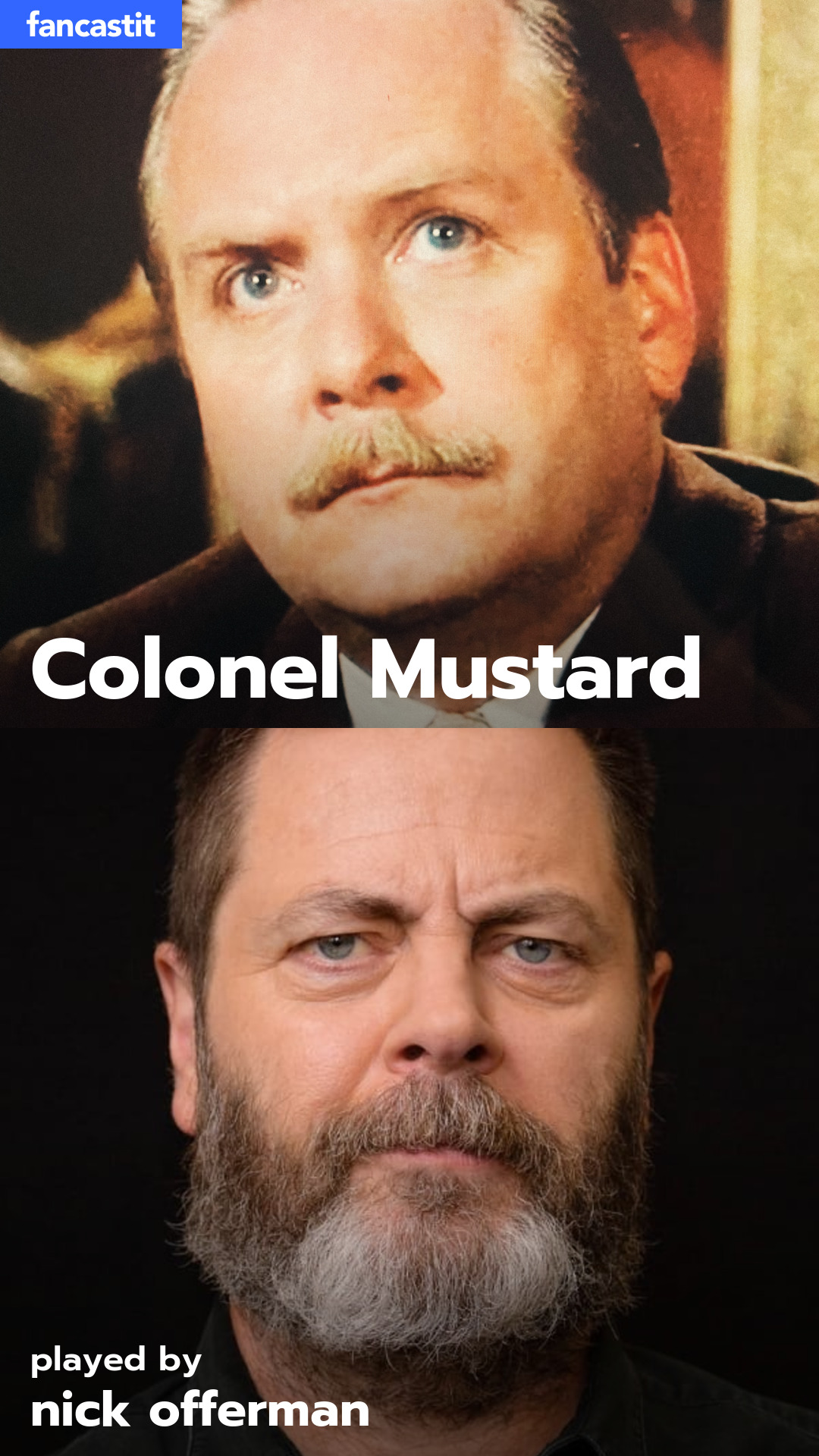 Colonel Mustard in Clue Remake | FanCastIt
