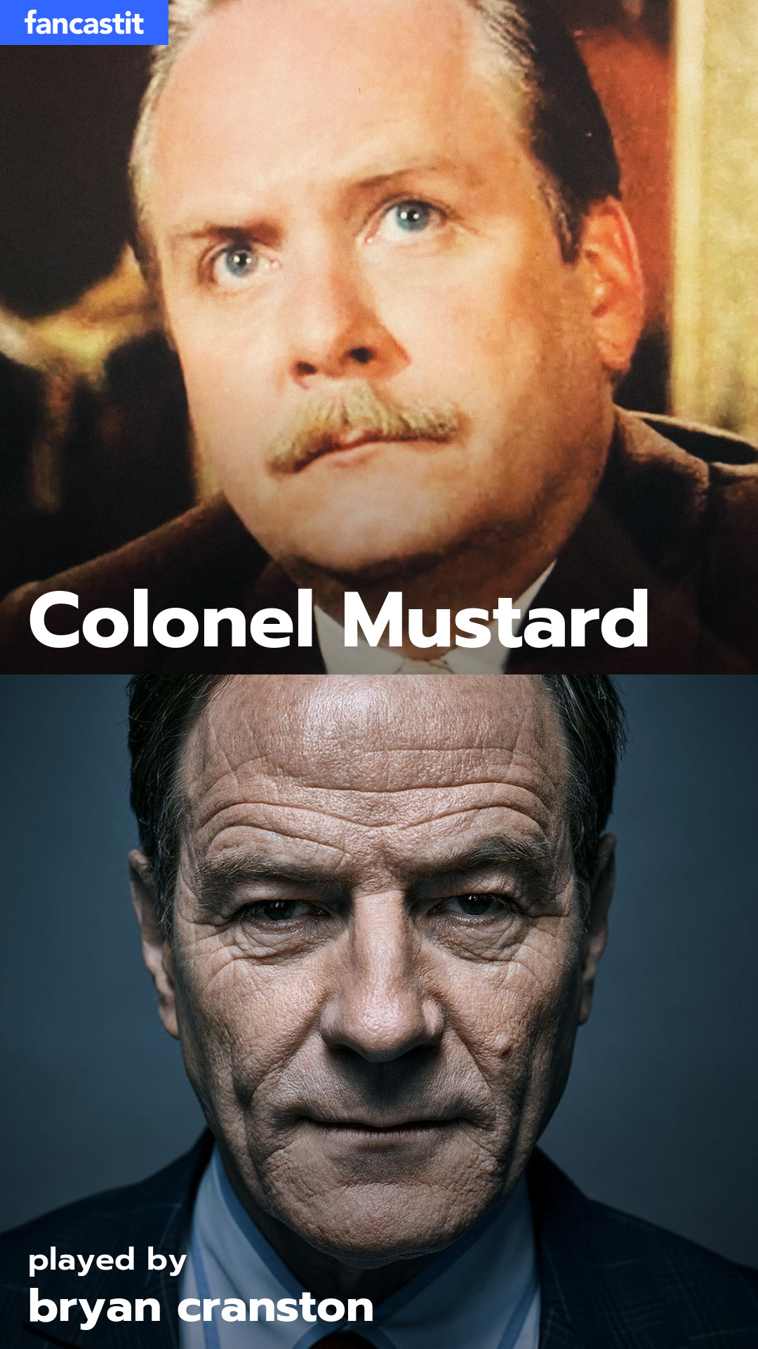 Colonel Mustard in Clue Remake | FanCastIt