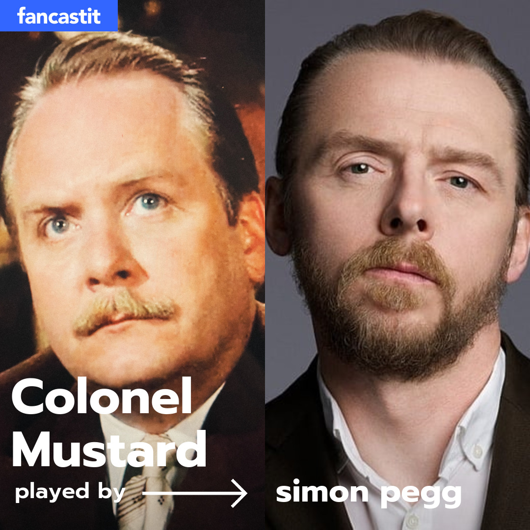 Colonel Mustard in Clue Remake | FanCastIt