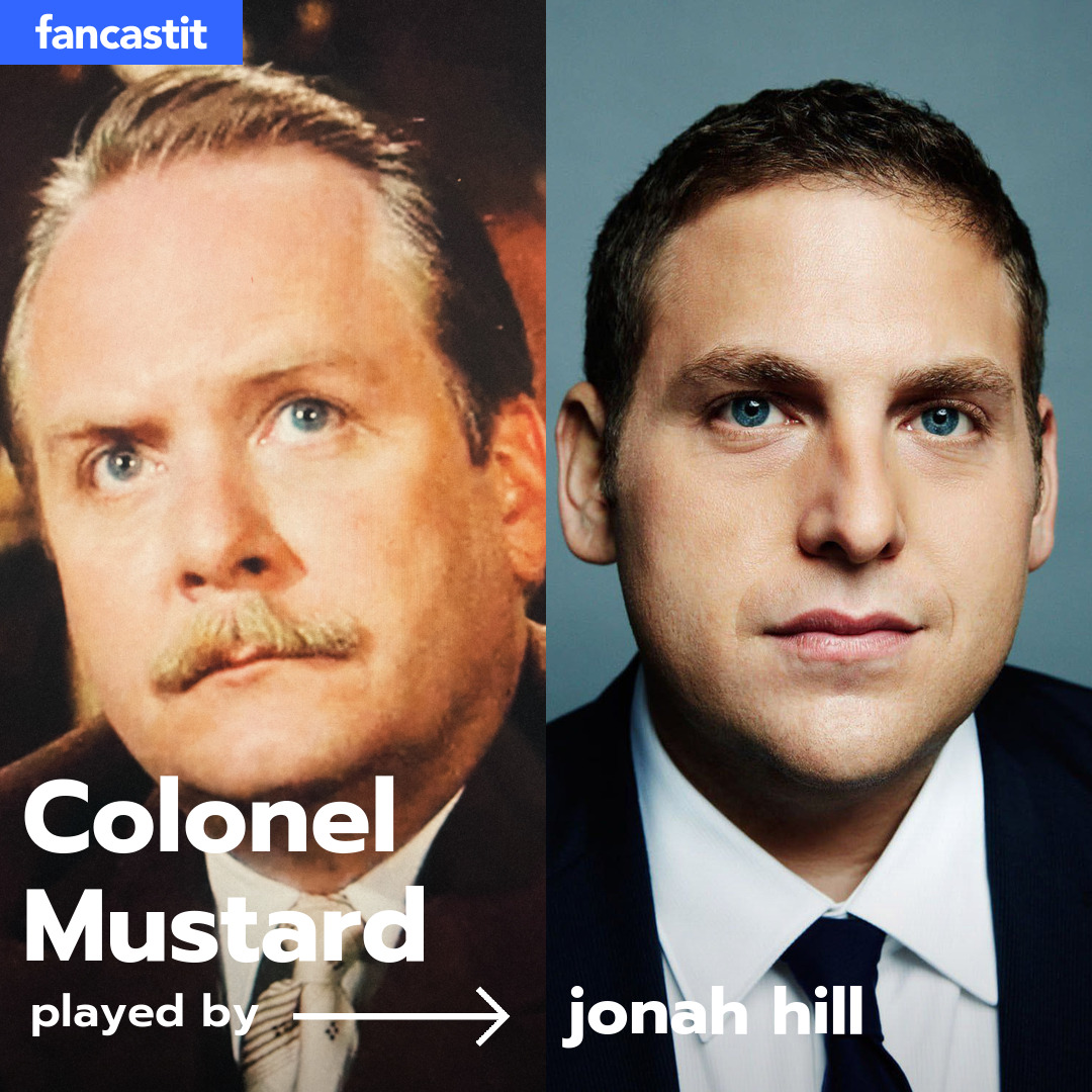 Colonel Mustard in Clue Remake | FanCastIt