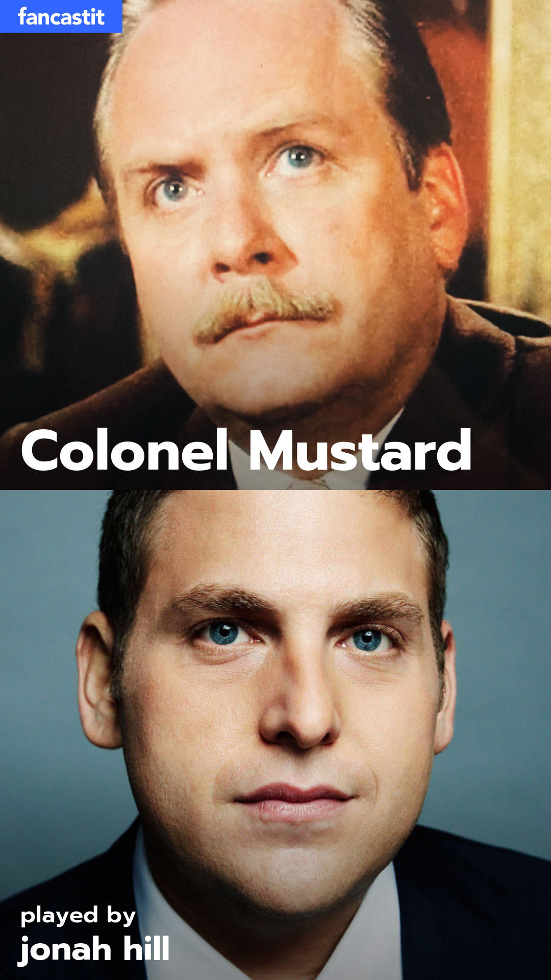 Colonel Mustard in Clue Remake | FanCastIt