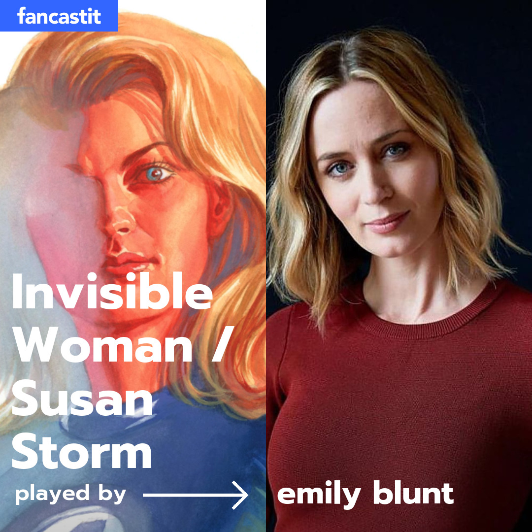Invisible Woman / Susan Storm in Fantastic Four | FanCastIt
