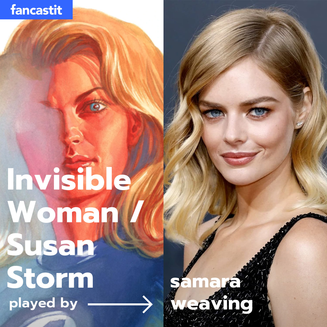 Invisible Woman / Susan Storm in Fantastic Four | FanCastIt