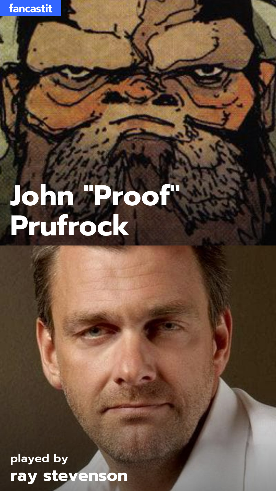John "Proof" Prufrock in Proof TV Series | FanCastIt