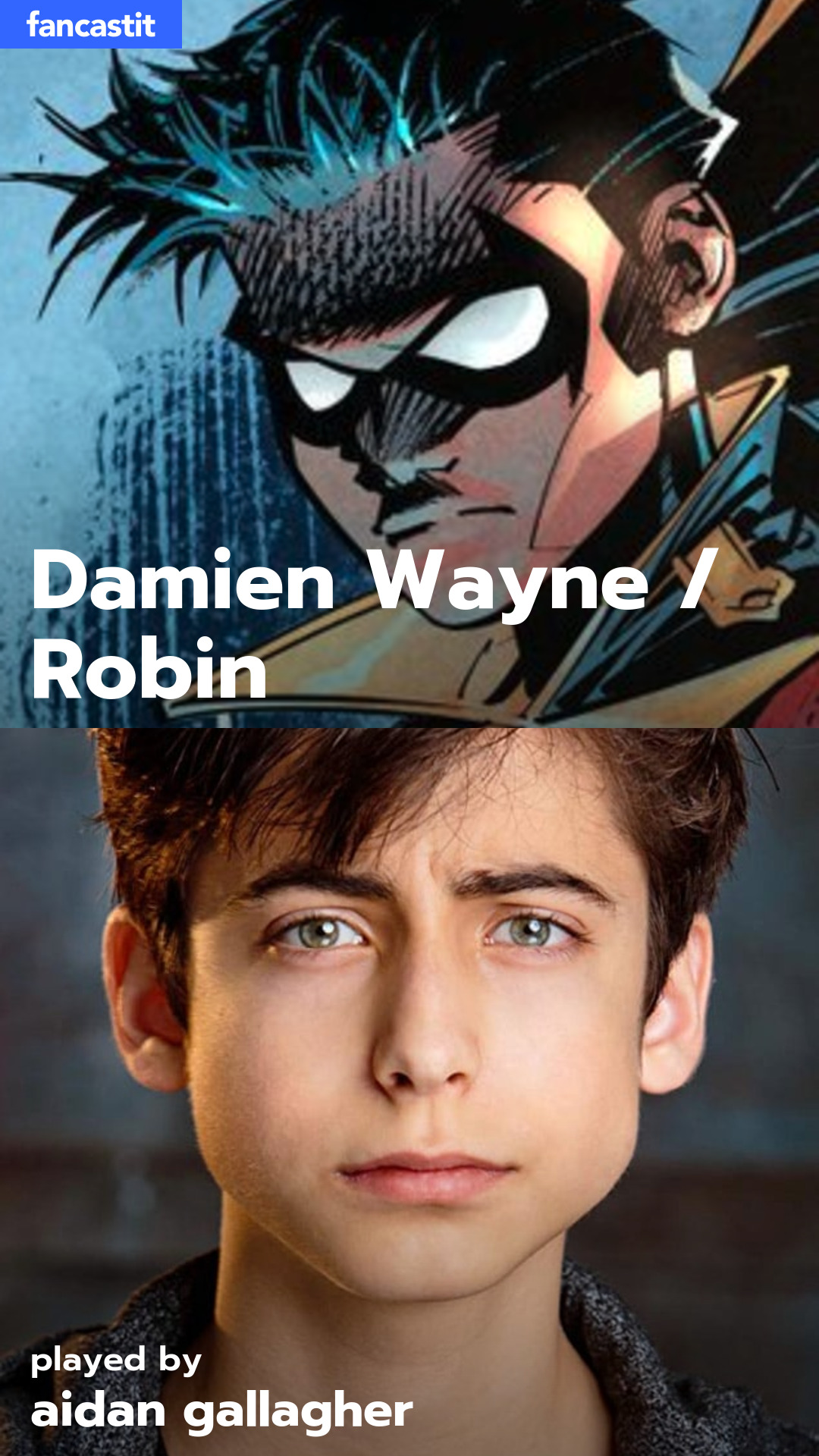Damien Wayne / Robin in The Brave and the Bold DCU Chapter One | FanCastIt