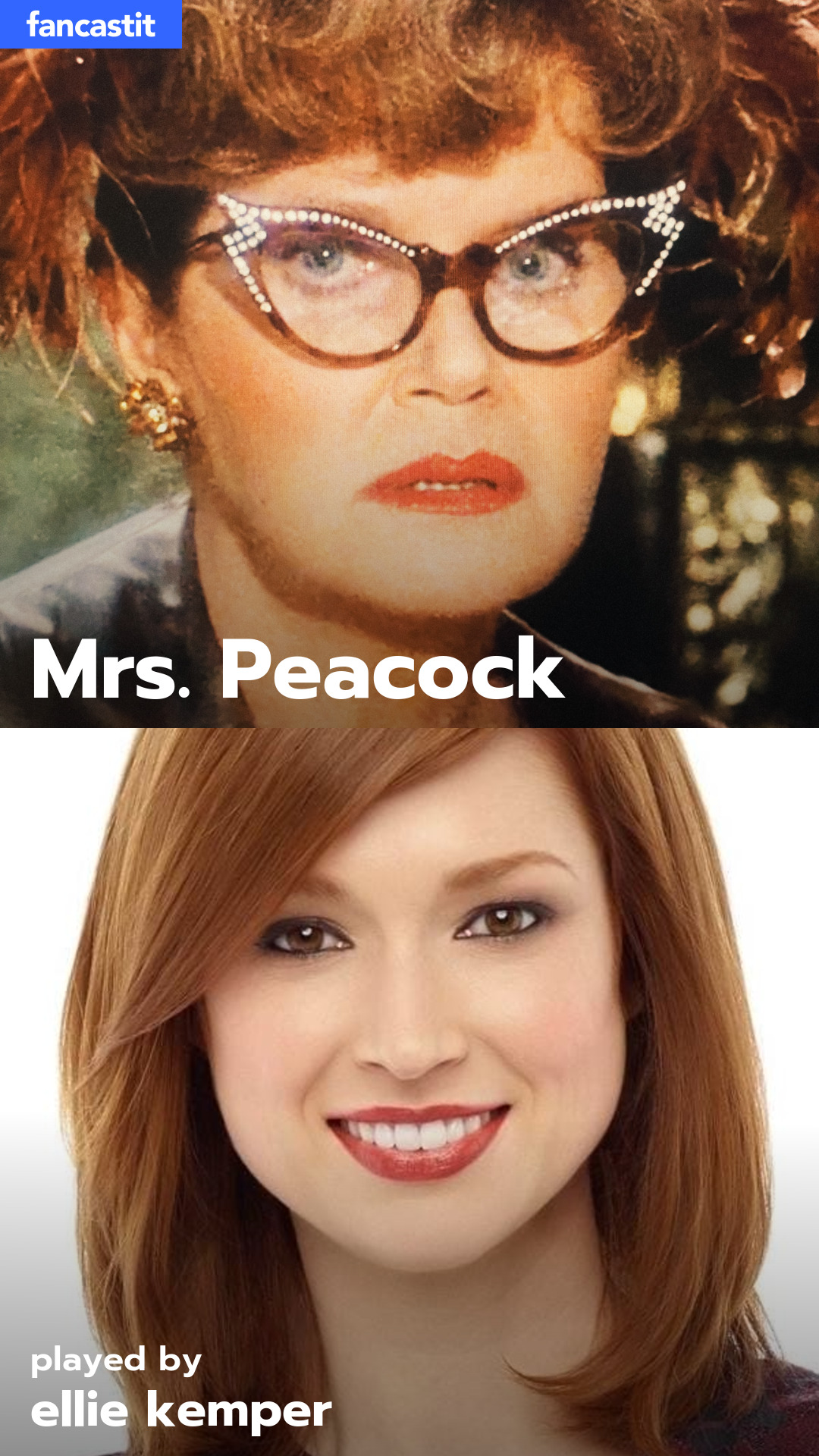 Mrs. Peacock in Clue Remake | FanCastIt