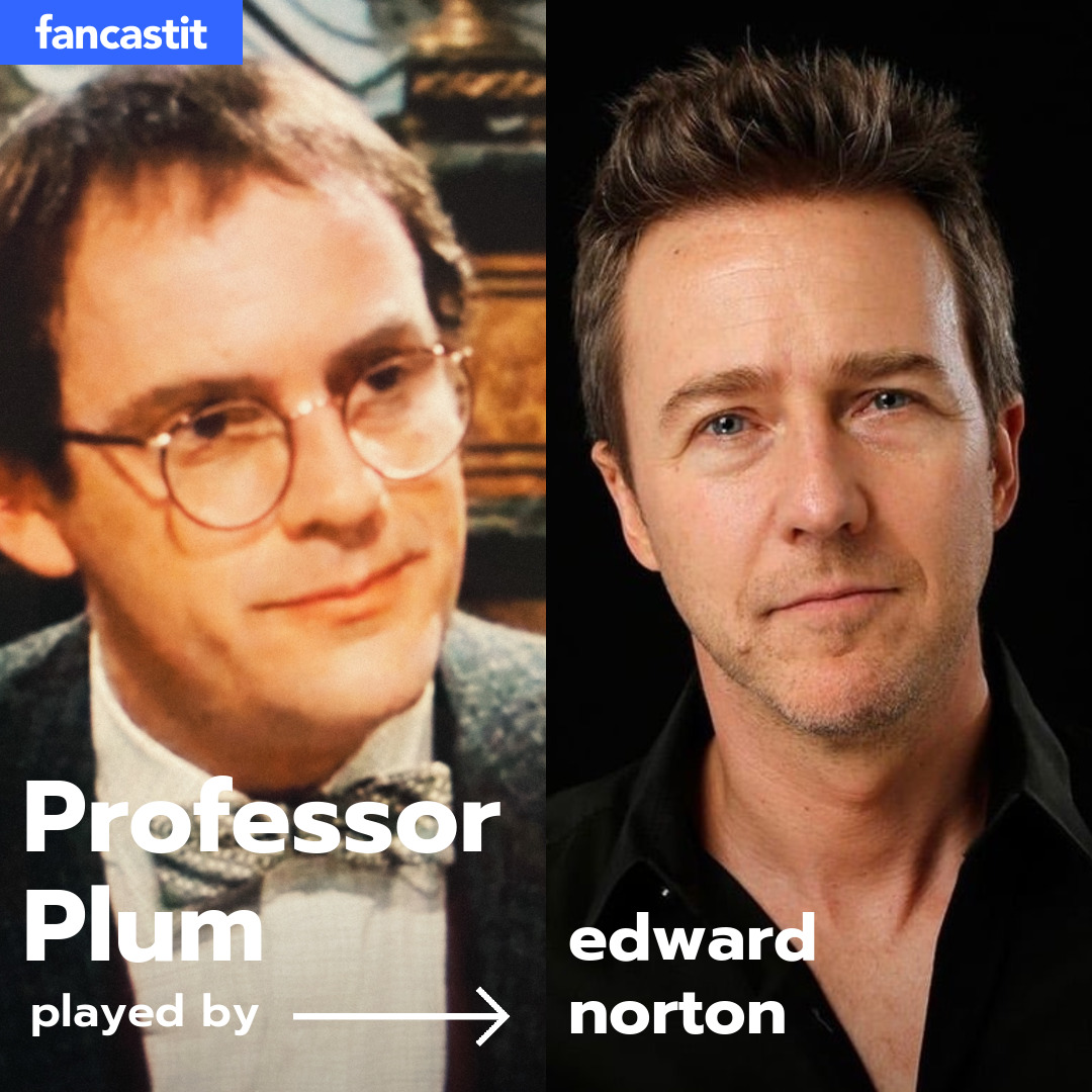 Professor Plum in Clue Remake | FanCastIt