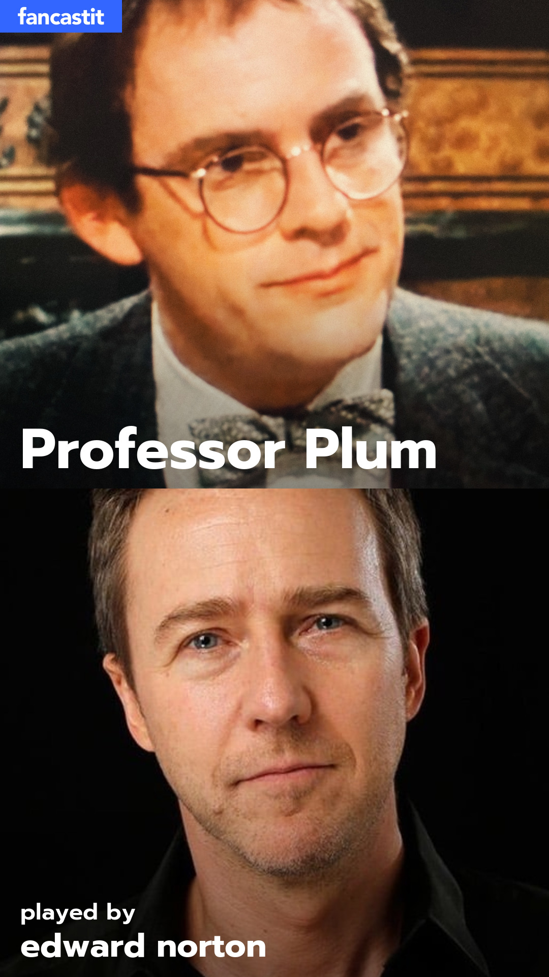 Professor Plum in Clue Remake | FanCastIt