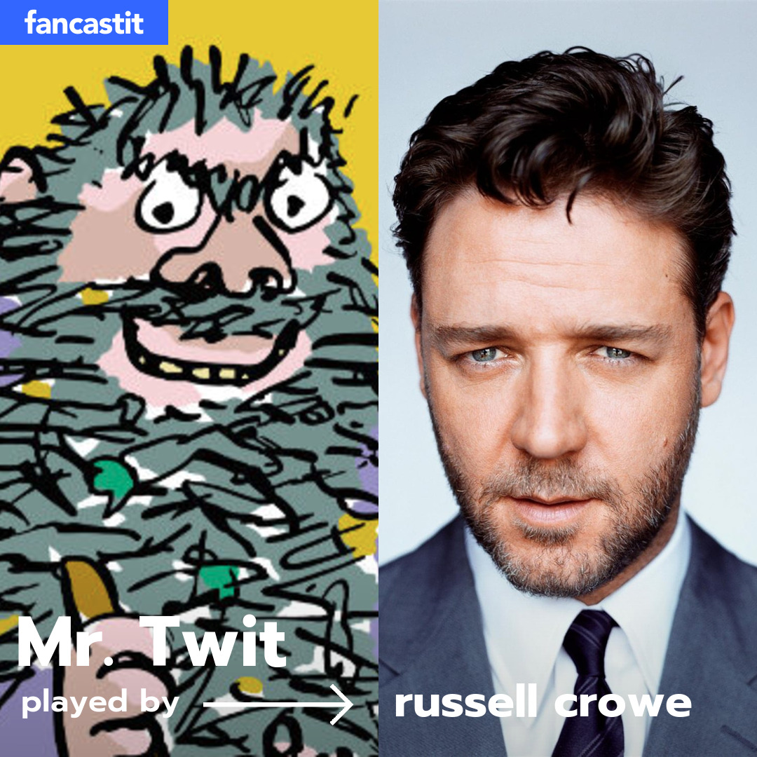 Mr. Twit in Roald Dahl's The Twits for Netflix | FanCastIt