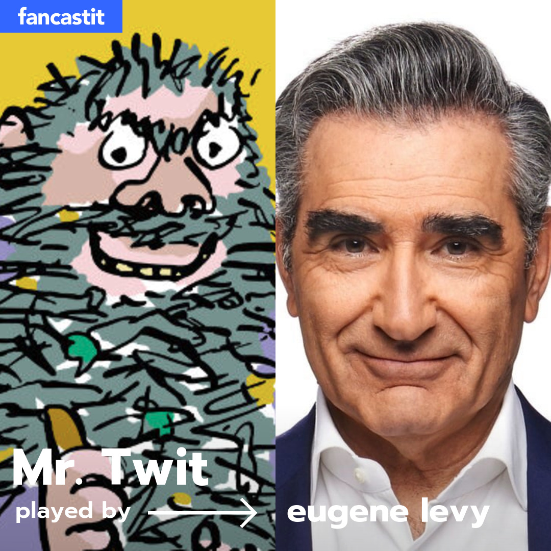 Mr. Twit in Roald Dahl's The Twits for Netflix | FanCastIt