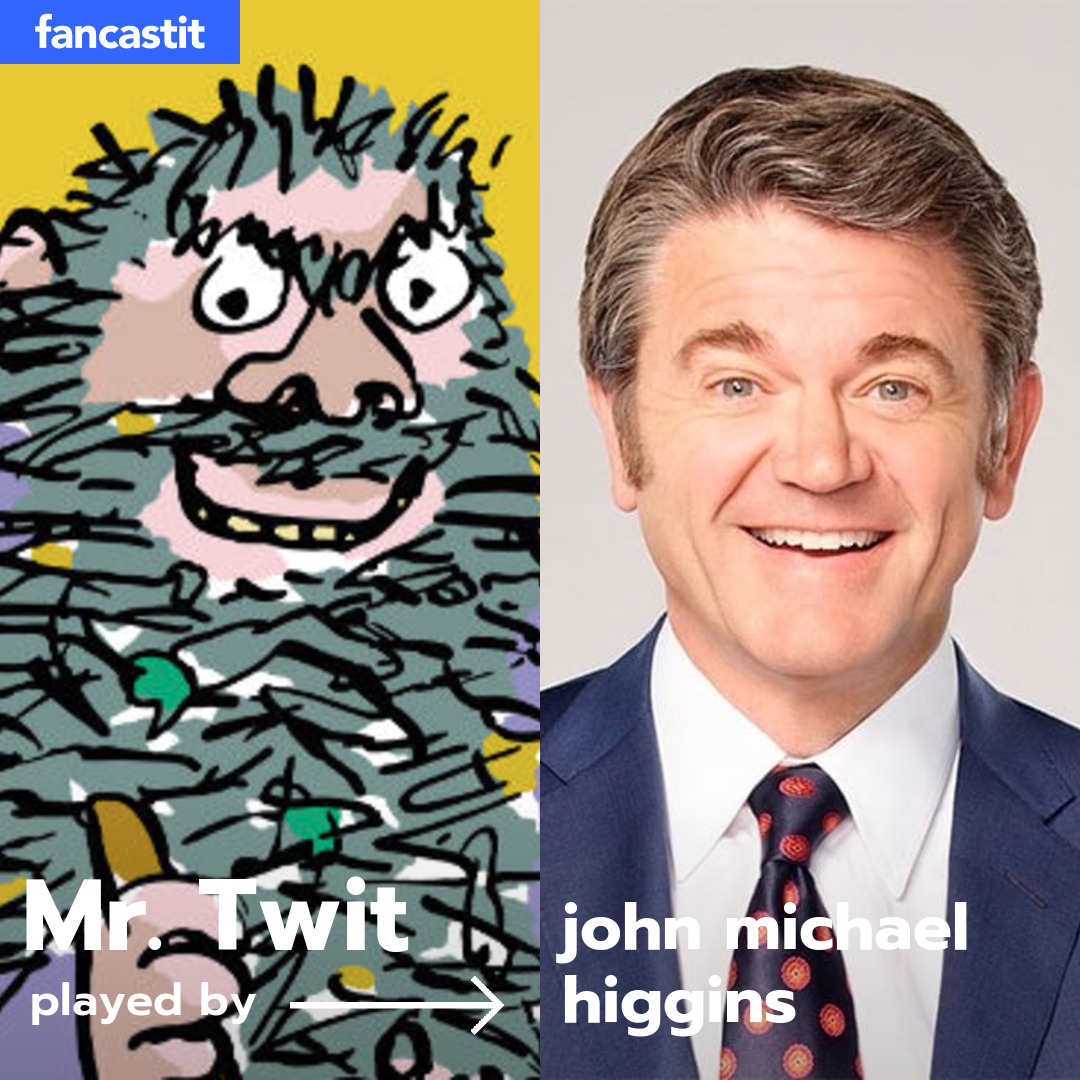 Mr. Twit in Roald Dahl's The Twits for Netflix | FanCastIt