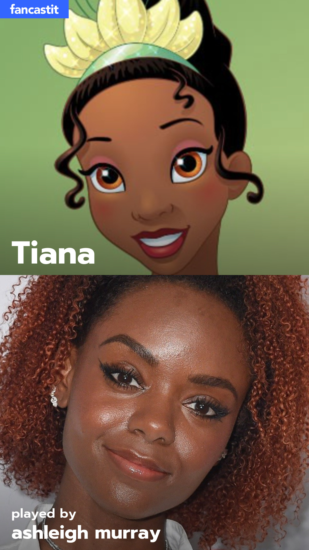 Tiana in The Princess and the Frog Live Action Movie | FanCastIt